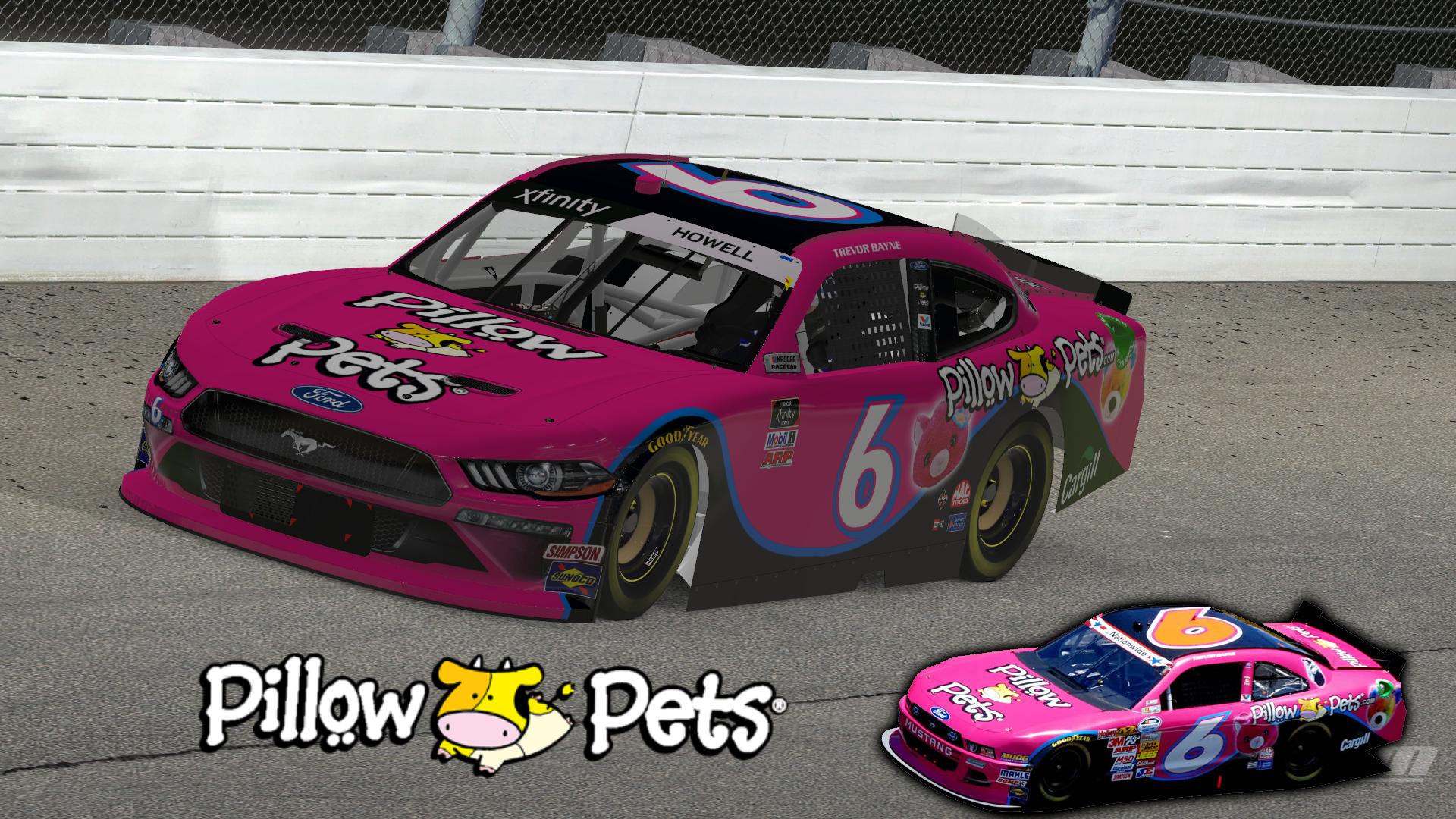 2013 Trevor Bayne #6 Pillow Pets by Shawn Howell - Trading Paints