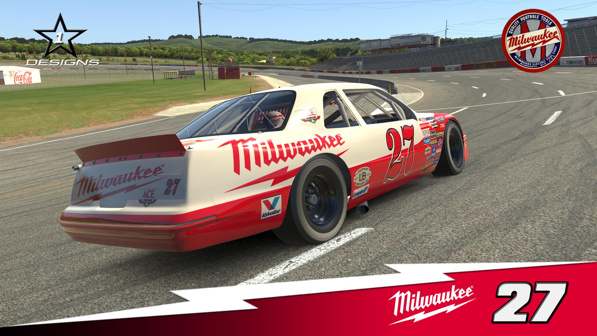 Milwaukee Tool 1987 NASCAR Cup Ford Thunderbird by Nicholas Orth ...