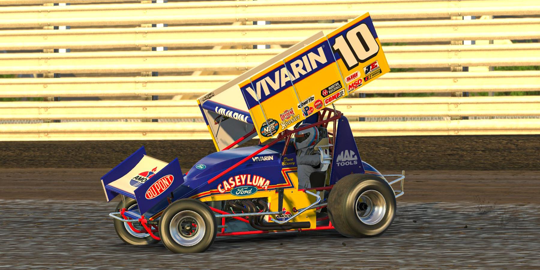 Dave Blaney 1996 Vivarin Dirt Sprint Car by Michael Mueller6 - Trading ...