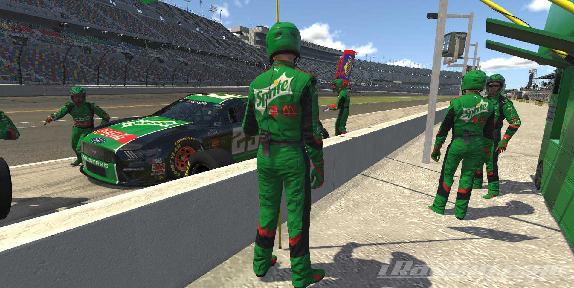 Sprite/Puma NASCAR Cup Series Suit by Mark Craggs - Trading Paints