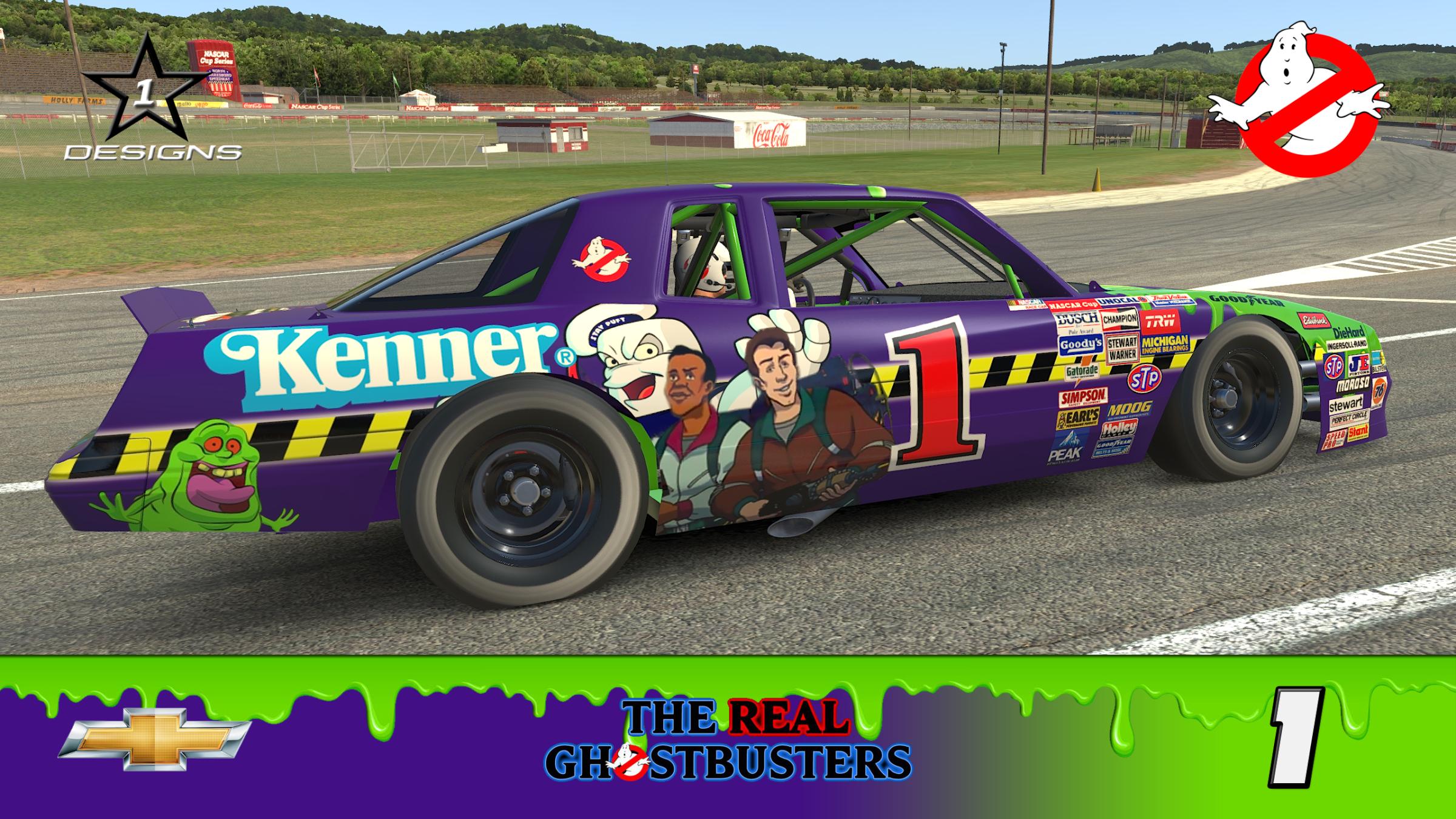 The Real Ghostbusters NASCAR Cup Chevy Monte Carlo 1987 by Nicholas ...
