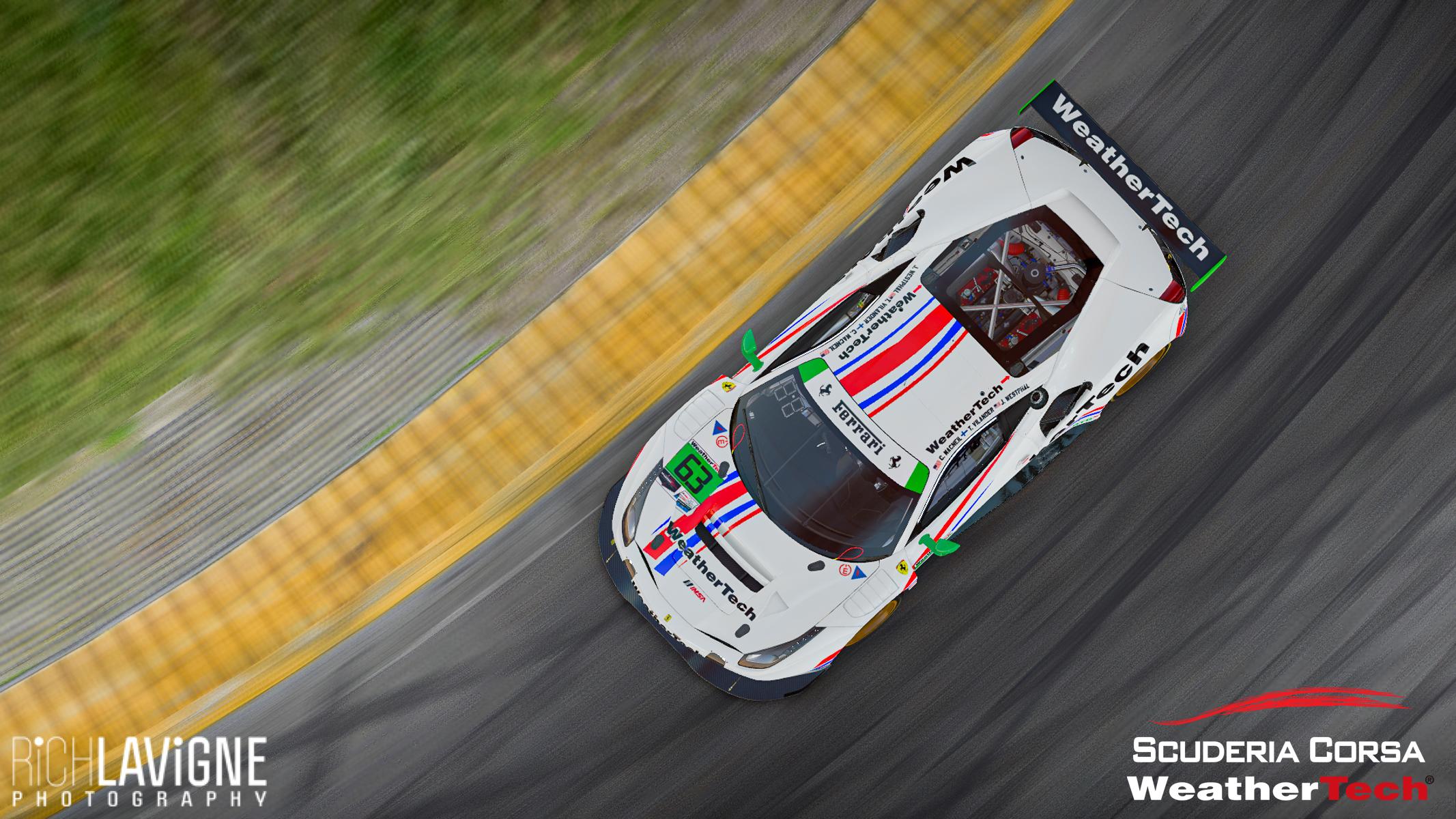 2020 Weathertech Ferrari 488 GTD from the Weathertech 240 at Daytona by ...