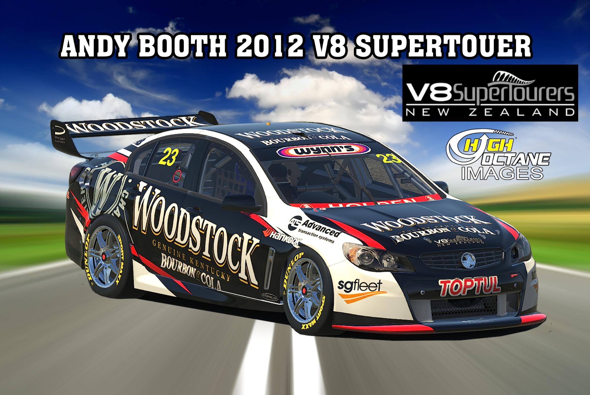 Andy Booth 2012 V8 Supertourer by Matt Heywood - Trading Paints