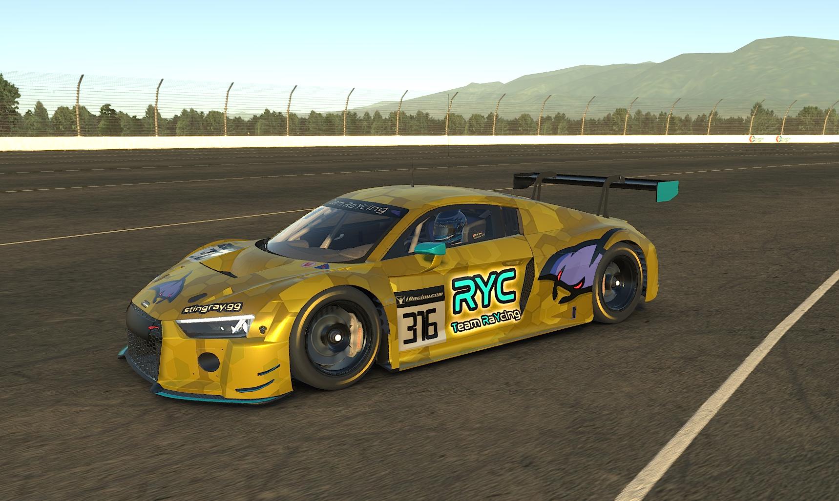 Audi R8 - RaYcing Yellow by Julian S Jatho - Trading Paints