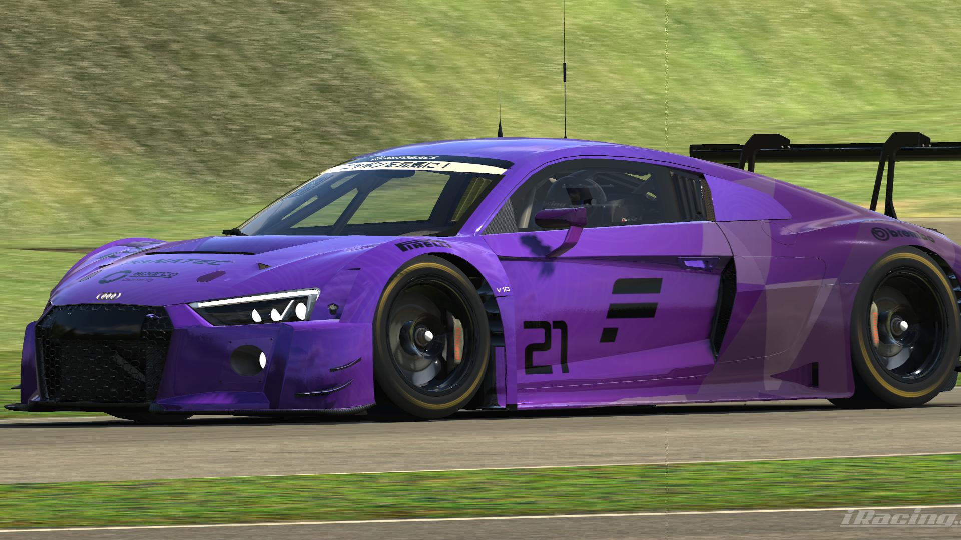 Audi R8 GT3 LMS BONE RACING TEAM [PURPLE] x Fanatec x Simlab x Sparco ...