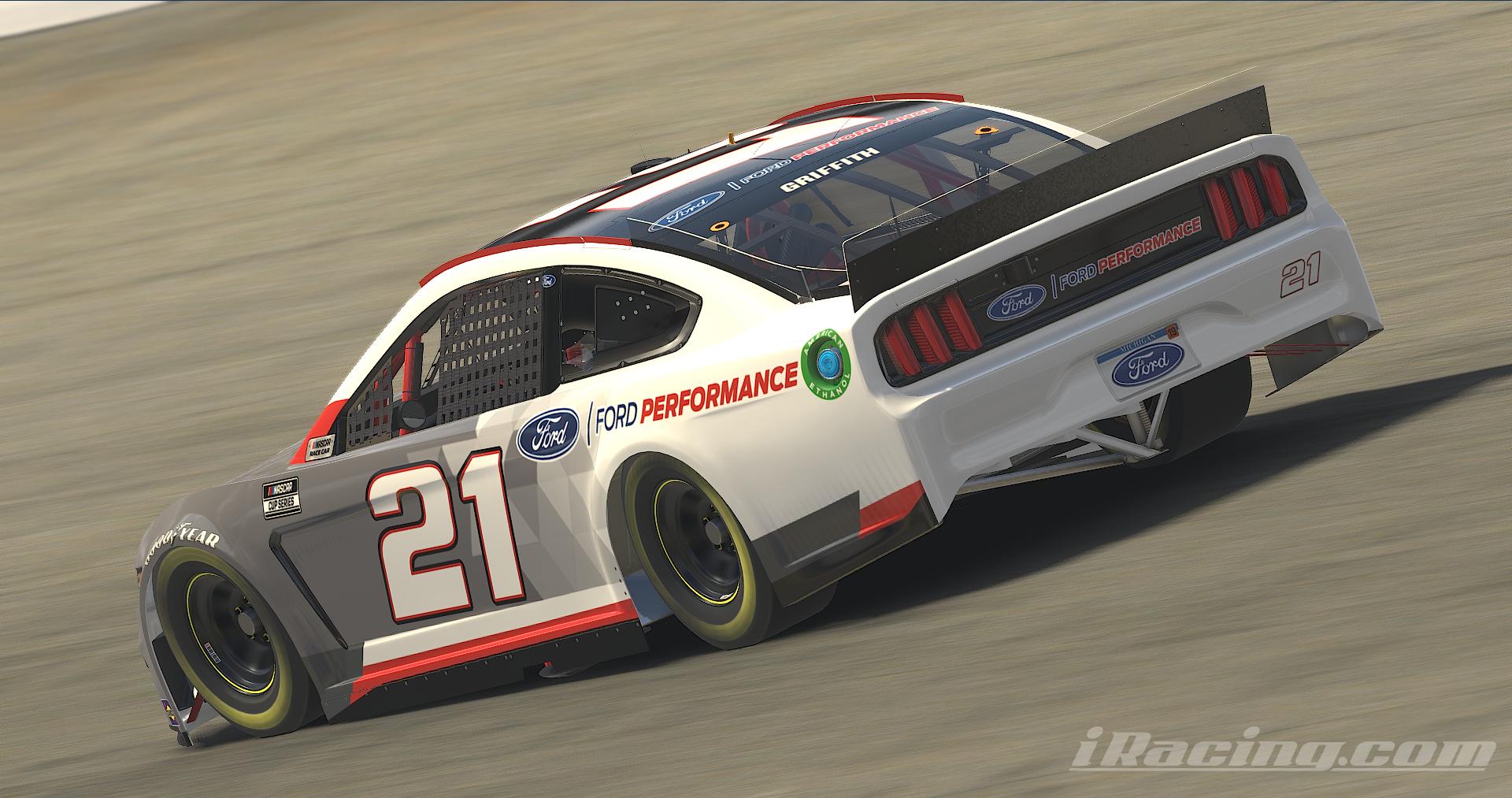 Ford Performance Cup Mustang w/Number 21 by Gary A Griffith - Trading ...