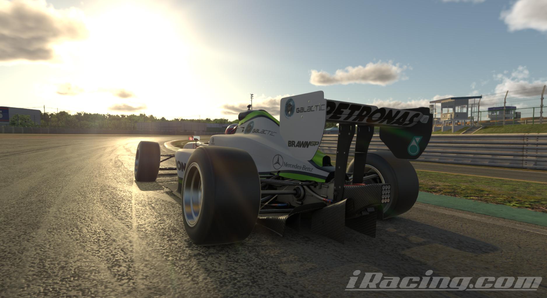 Indy Pro Brawn Petronas iracing number by John Palmer - Trading Paints