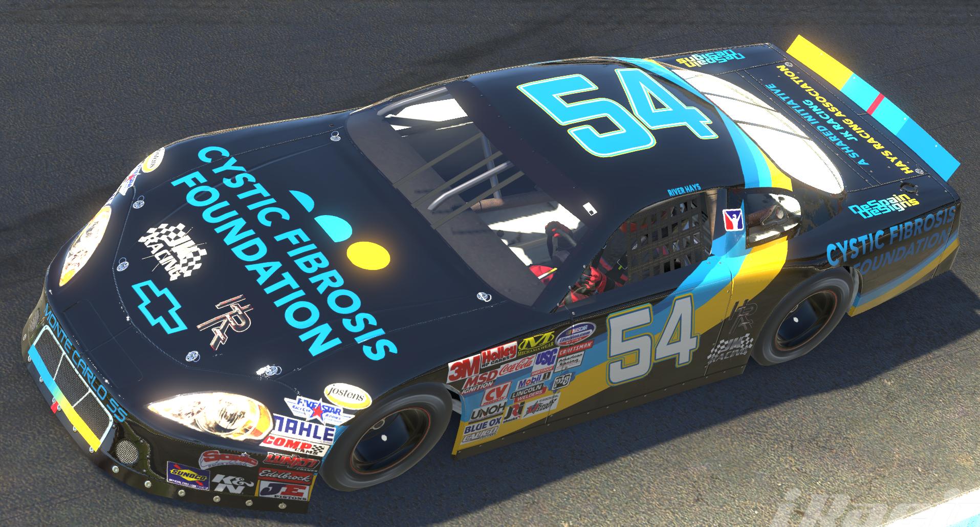 River Hays Late Model - Black Version by Russell T Despain - Trading Paints