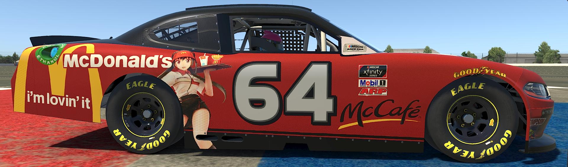 McDonalds Anime Xfinity Ford Mustang by Brandon Dollar - Trading Paints