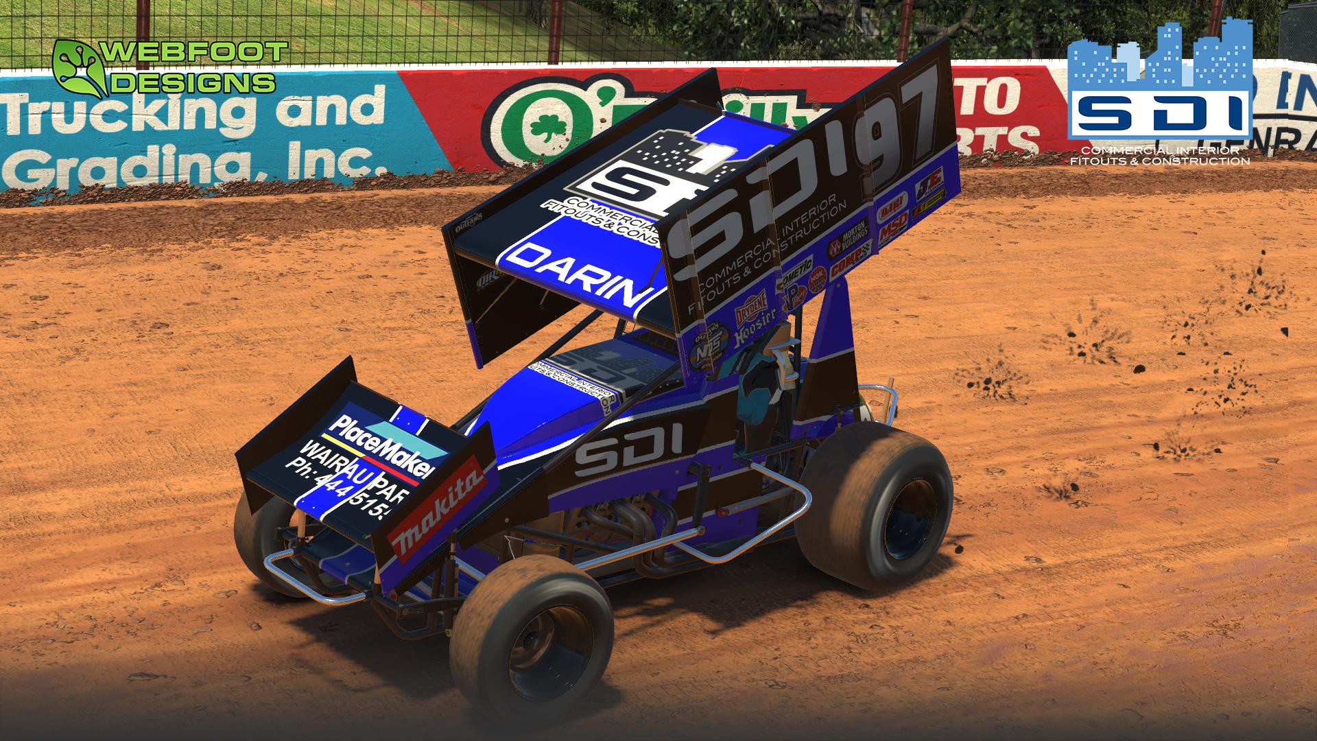 SDI Dirt Sprint Car by Braden Oloughlin - Trading Paints