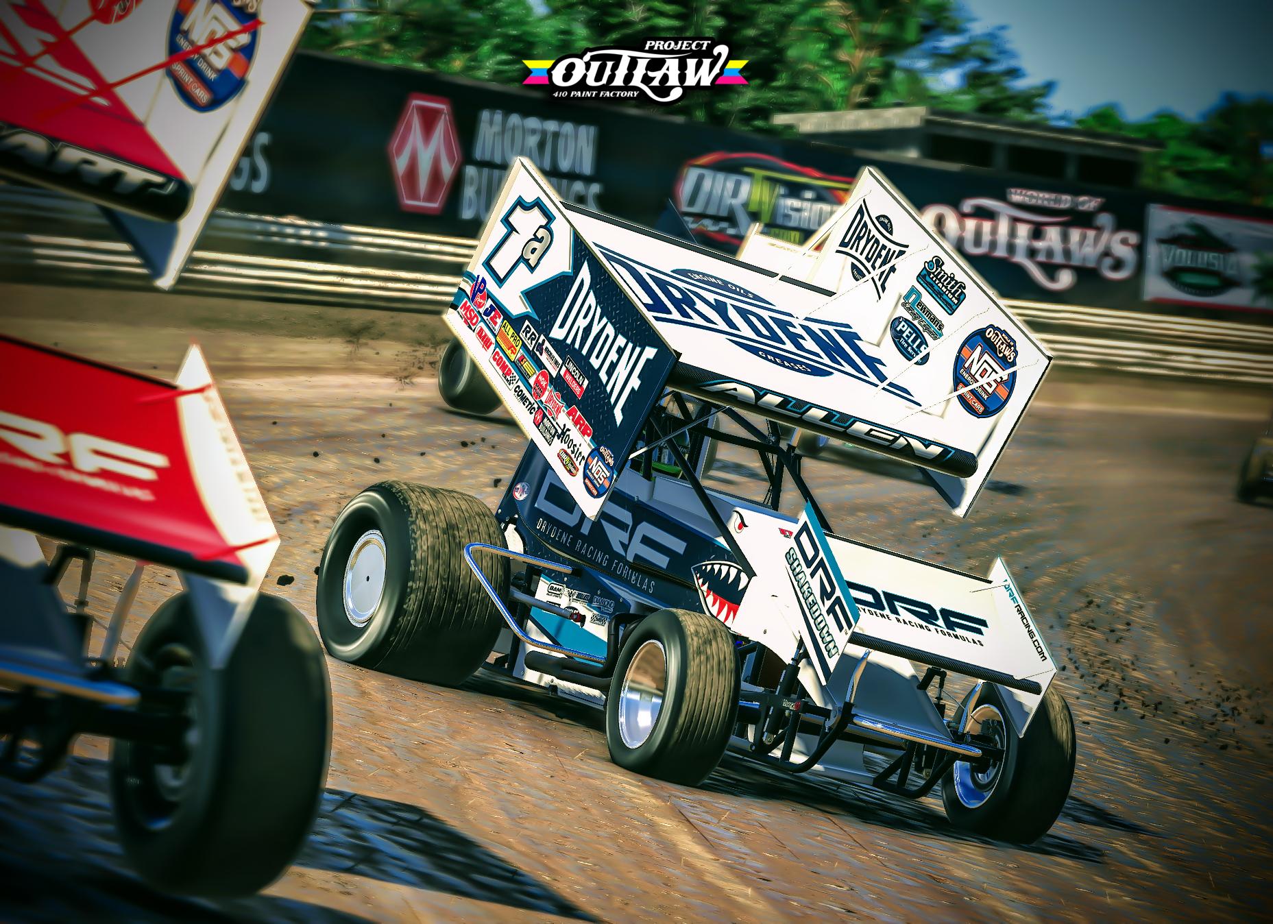 2020 Jacob Allen - Shark Racing - World of Outlaws - Drydene Sprint Car ...