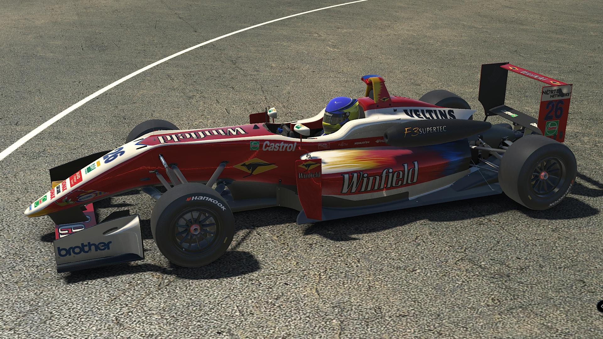Winfield Williams F3 by Paul Metcalfe - Trading Paints