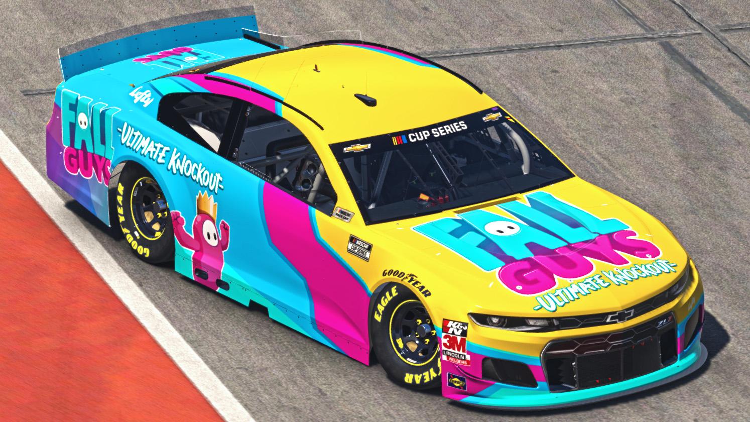 Fall Guys Ultimate Knockout Cup Car by Noah Sweet - Trading Paints