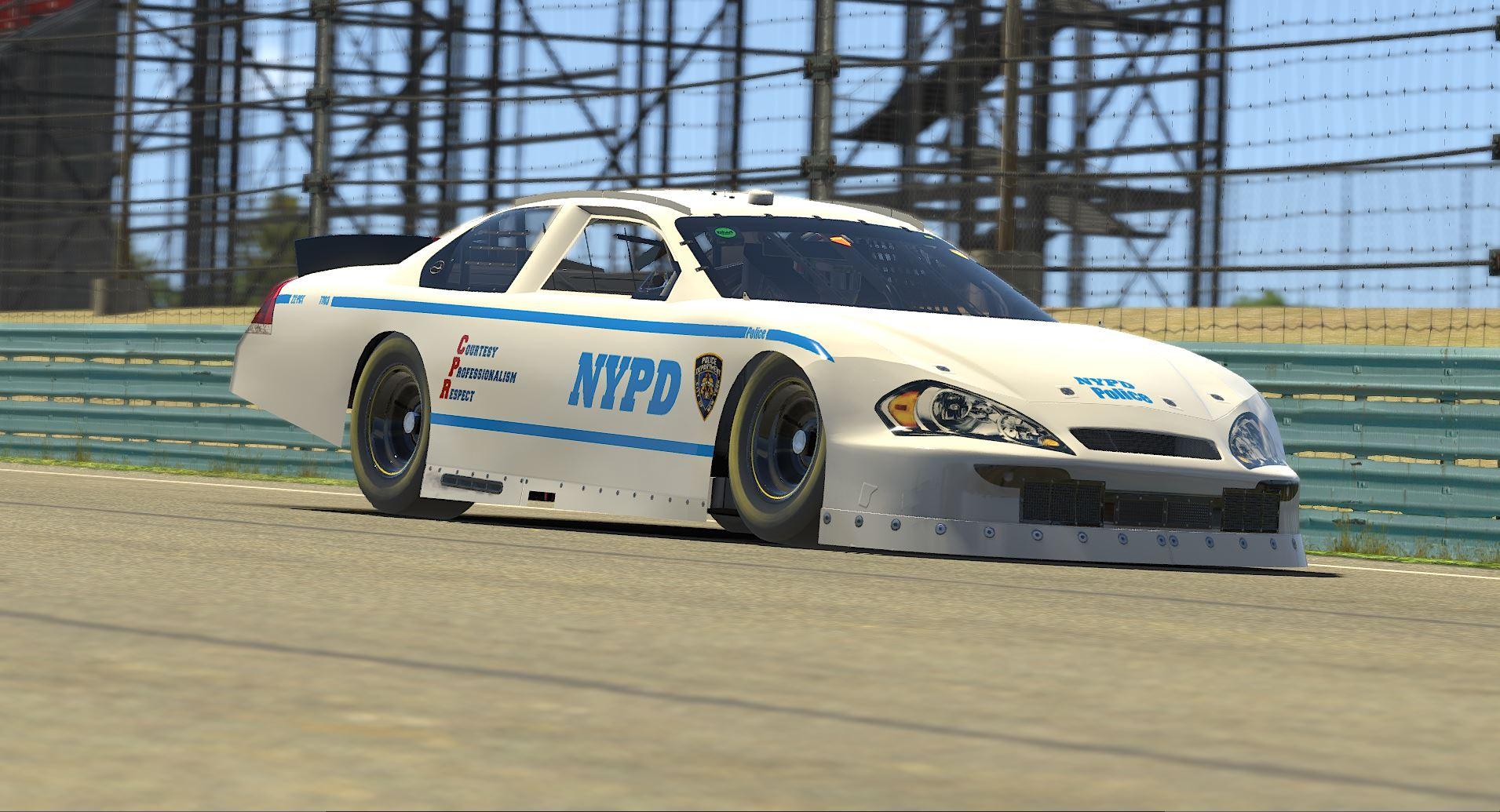 NYPD Arca car by Joseph Costello - Trading Paints