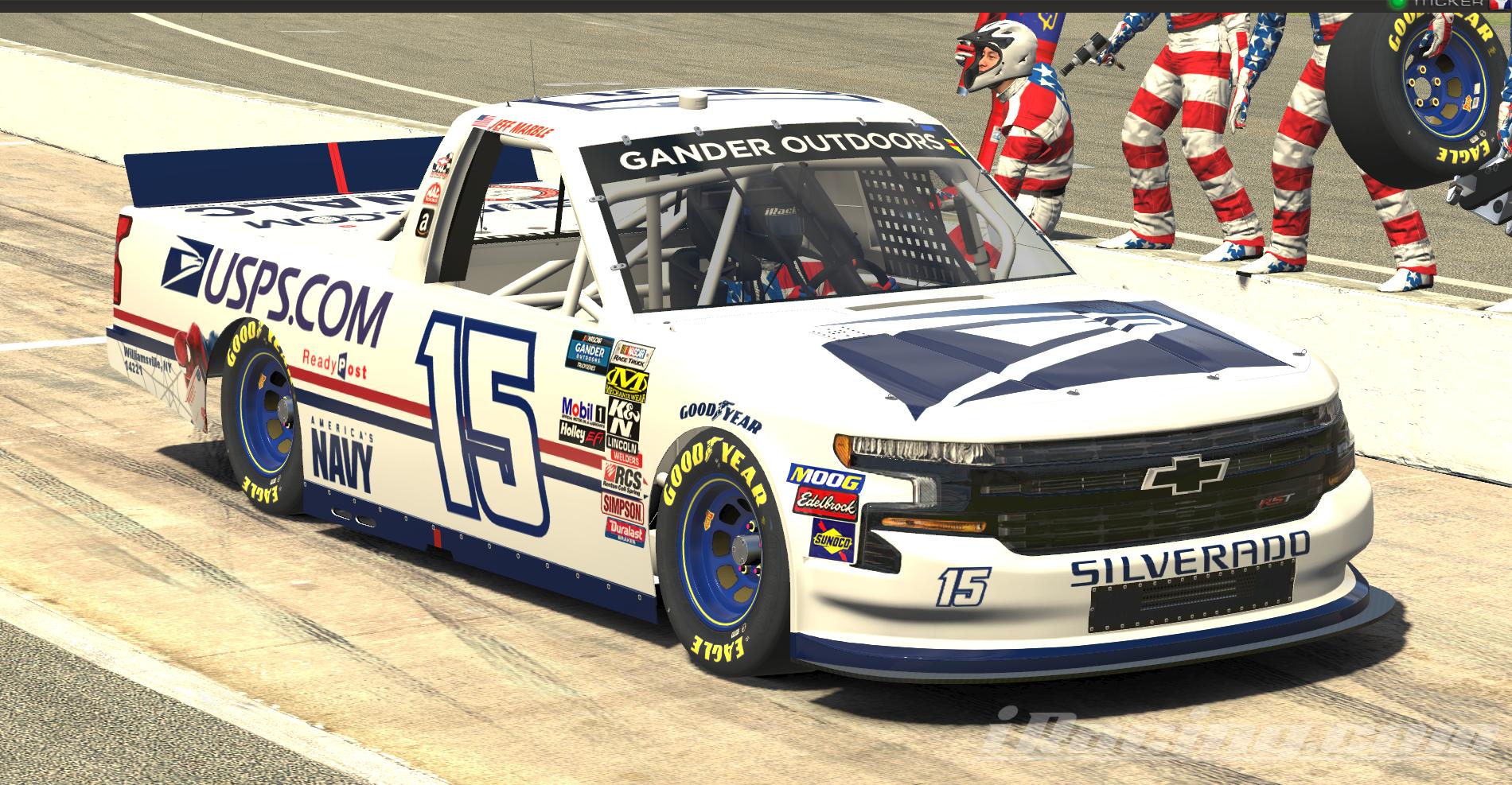 USPS, US Postal Service Chevy Truck by Jeffrey Marble - Trading Paints