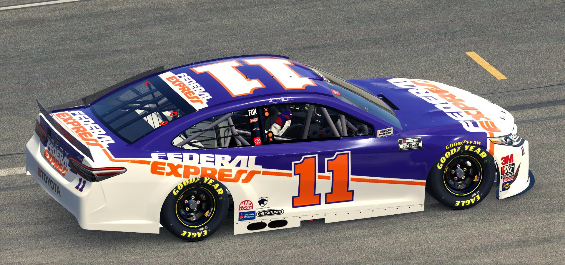 Denny Hamlin FedEx 2020 Darlington Throwback by Matthew Wood - Trading ... Denny Hamlin FedEx 2020 Darlington Throwback by Matthew Wood - Trading ...