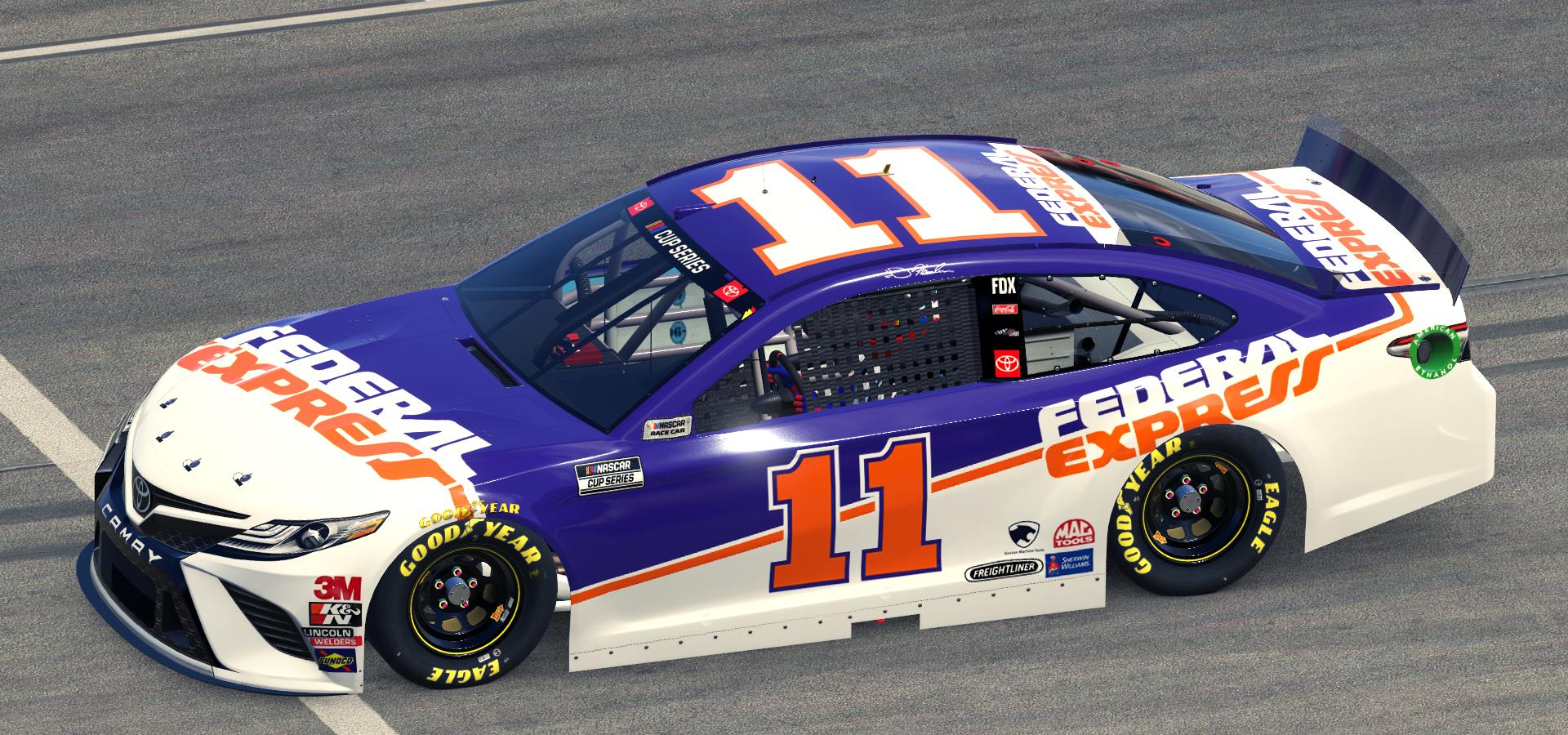 Denny Hamlin FedEx 2020 Darlington Throwback by Matthew Wood - Trading ... Denny Hamlin FedEx 2020 Darlington Throwback by Matthew Wood - Trading ...