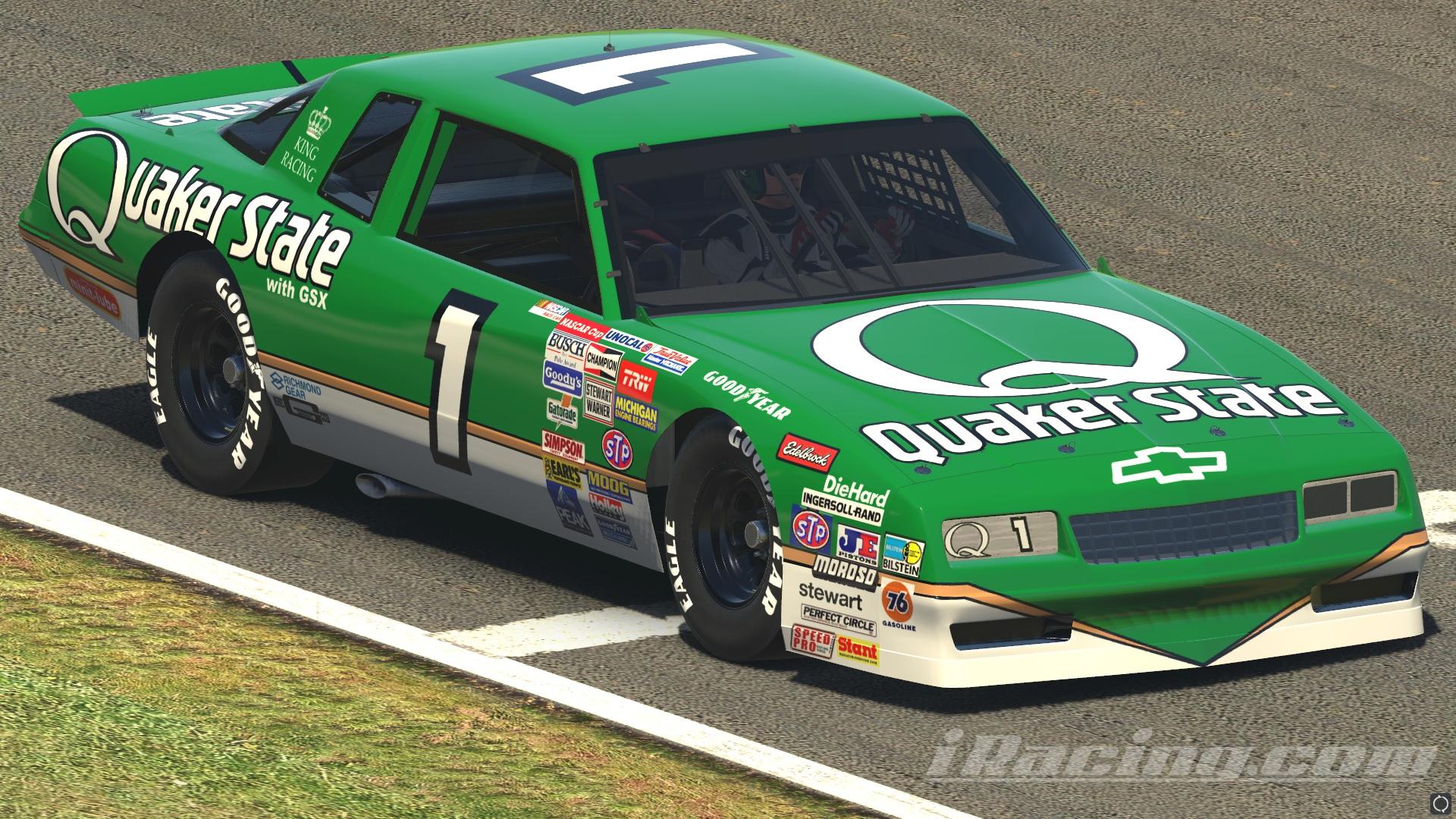 Ricky Rudd 1988 Quaker State by Mike Clifton - Trading Paints