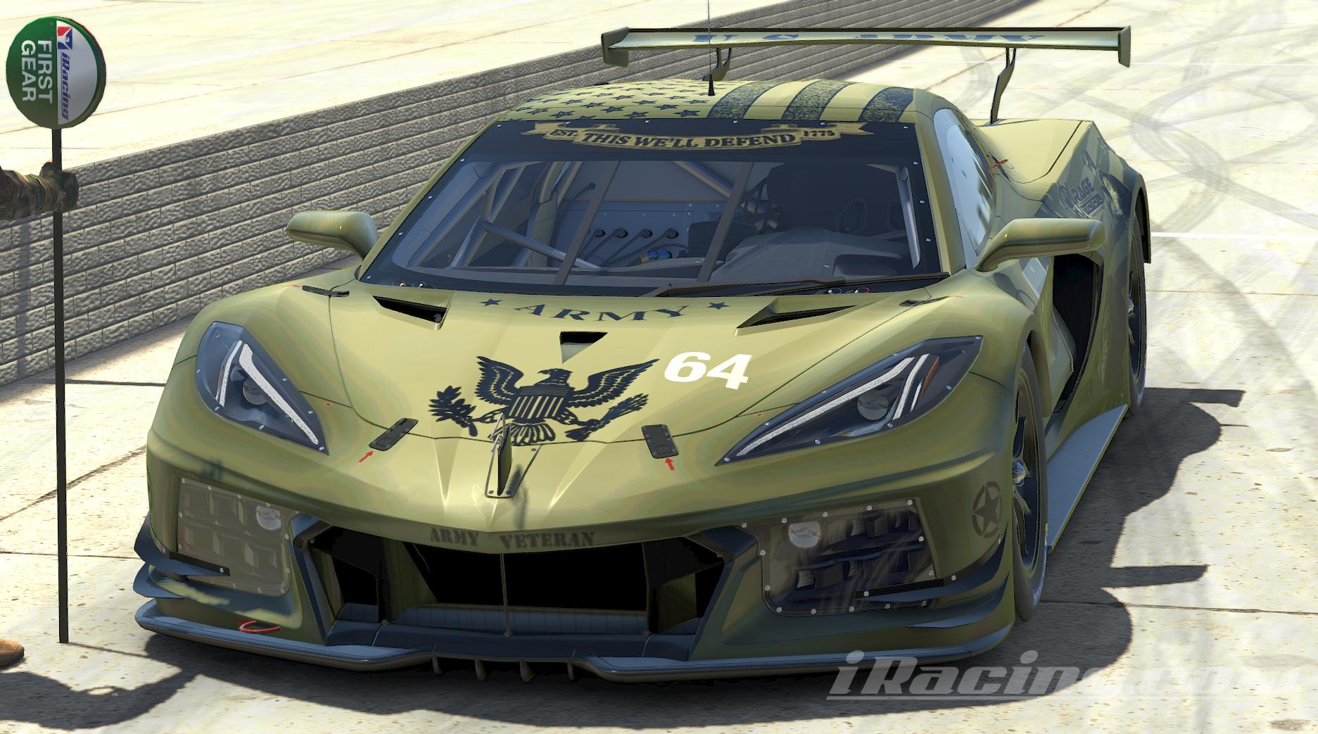 US Army Corvette C8.R GTE by Marshall W. - Trading Paints