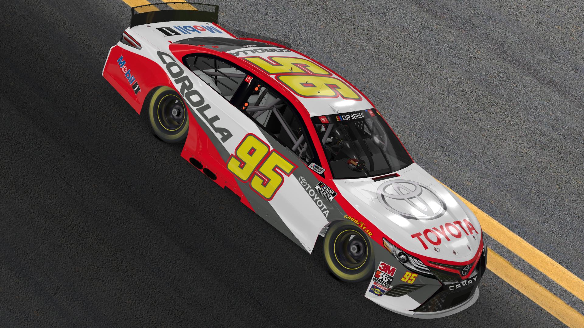 Toyota Corolla/Mobil 1 - NASCAR Cup Series Toyota Camry by Darius Reza ...