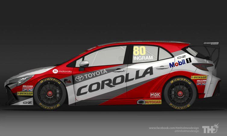 Toyota Corolla/Mobil 1 - NASCAR Cup Series Toyota Camry by Aston Rice ...