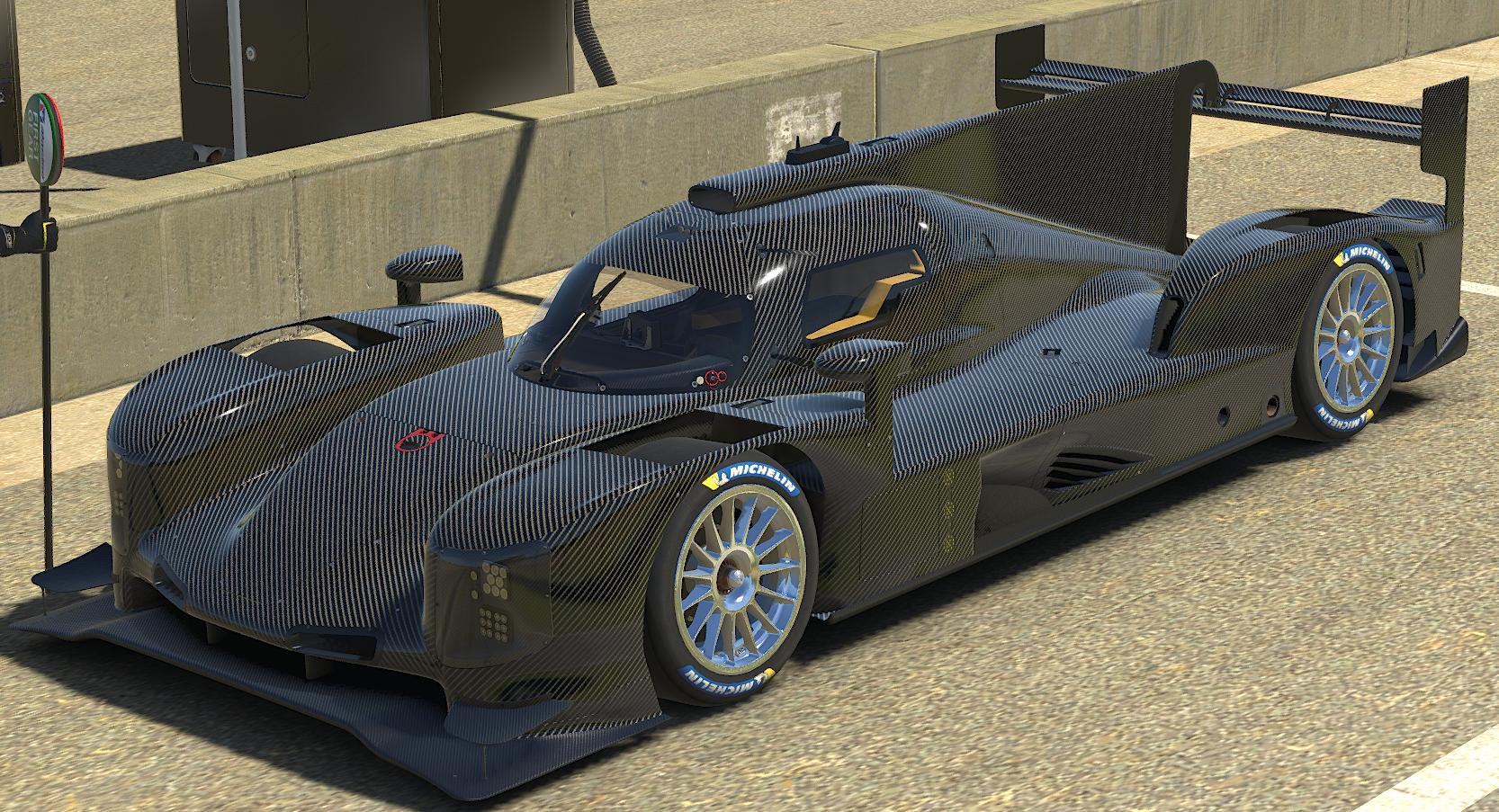 Carbon Fibre Dallara LMP2 by Cameron Dance - Trading Paints