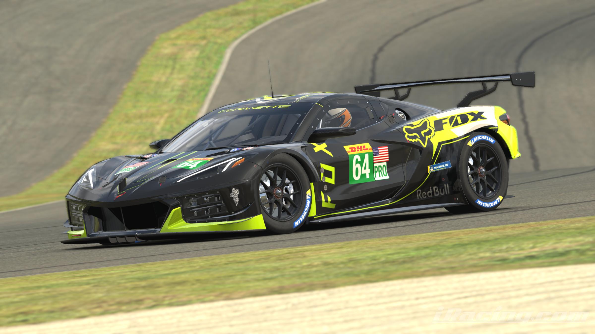 Fox Corvette C8R GTE by Alan J Elwood - Trading Paints