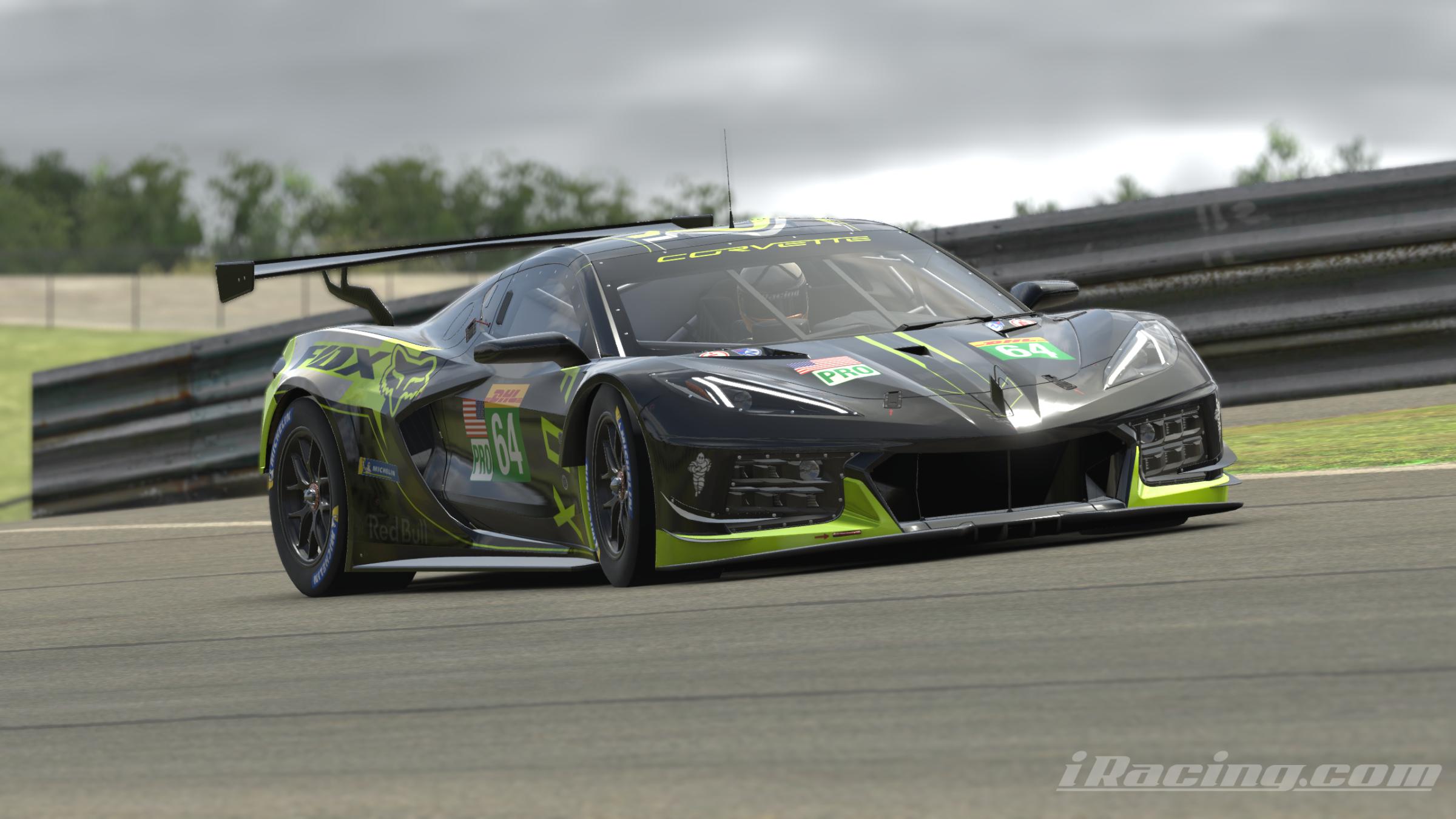 Fox Corvette C8R GTE by Alan J Elwood - Trading Paints