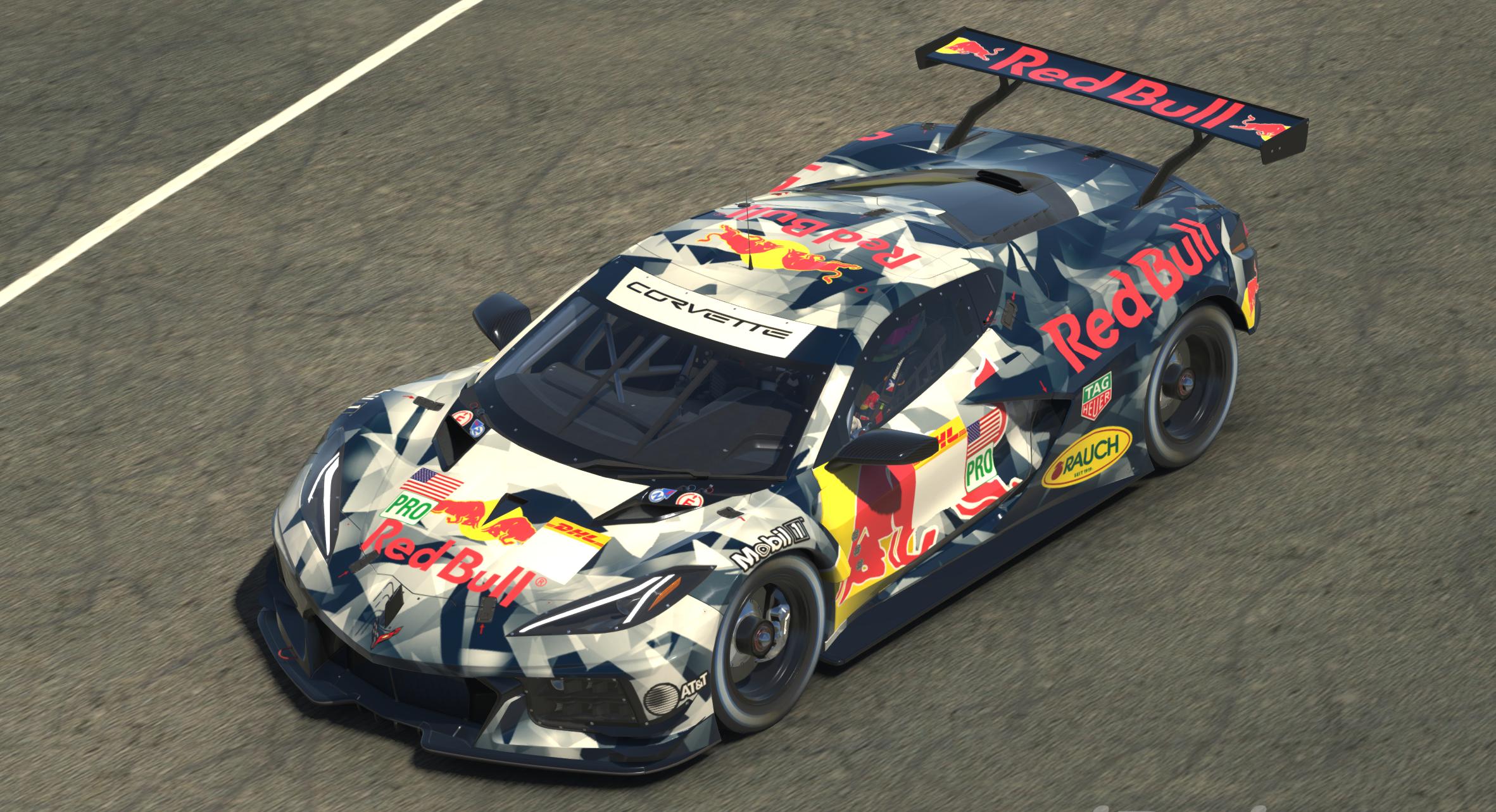 Red Bull Chevrolet Corvette C8R GTE by Chris H. - Trading Paints
