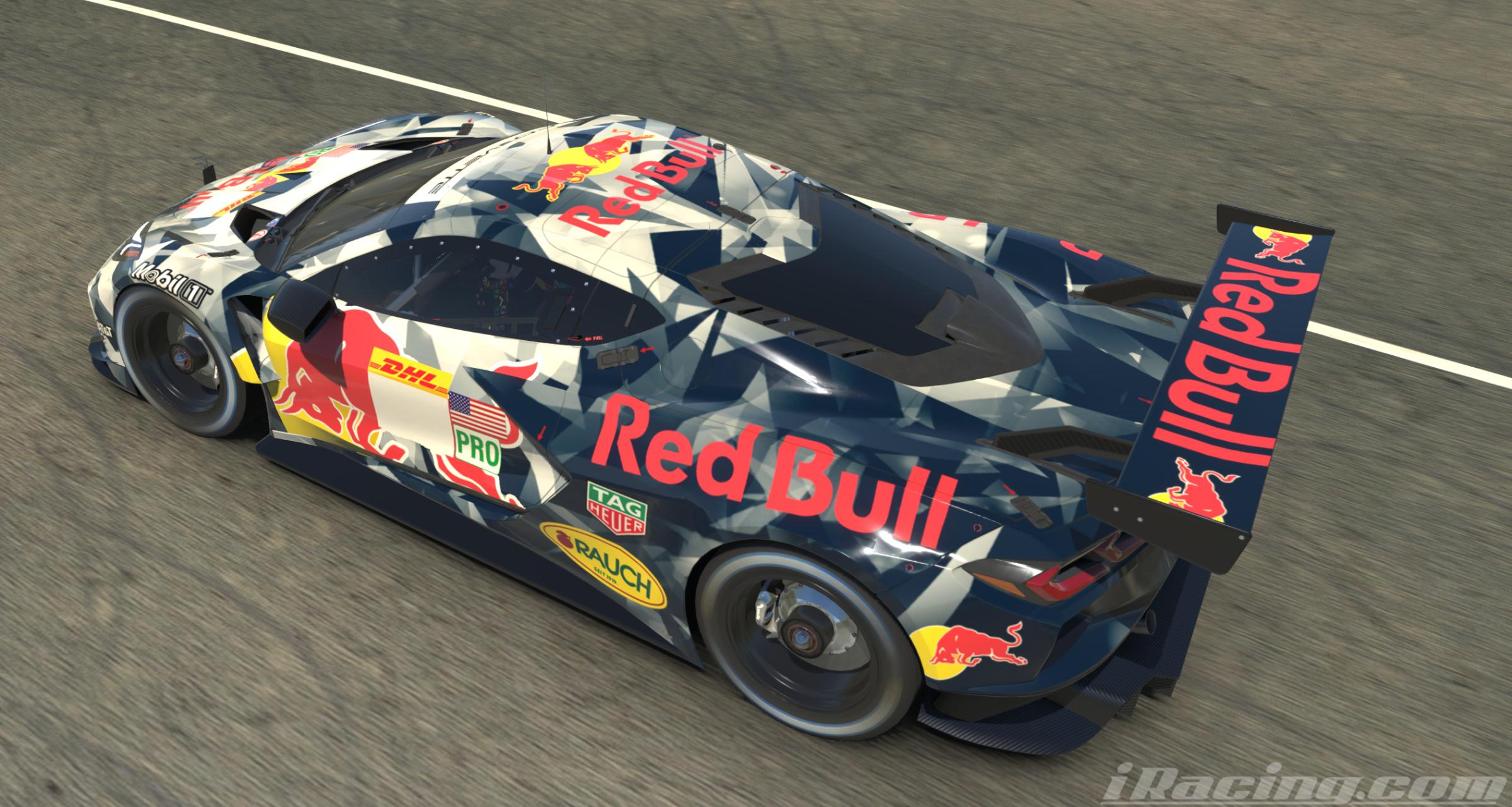 Red Bull Chevrolet Corvette C8R GTE by Chris H. - Trading Paints