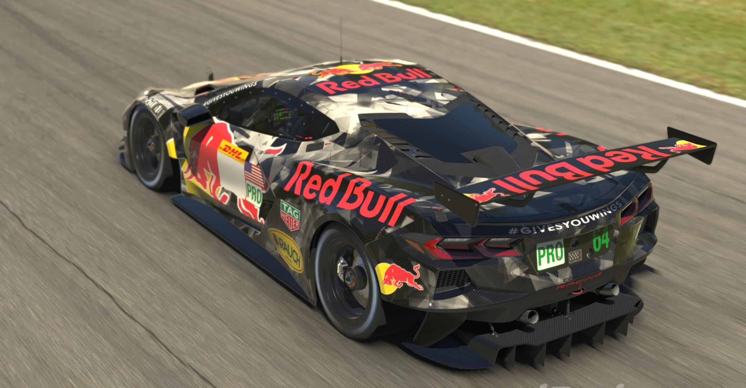 Red Bull Chevrolet Corvette C8R GTE - B&W Carbon Fiber by Chris H ...