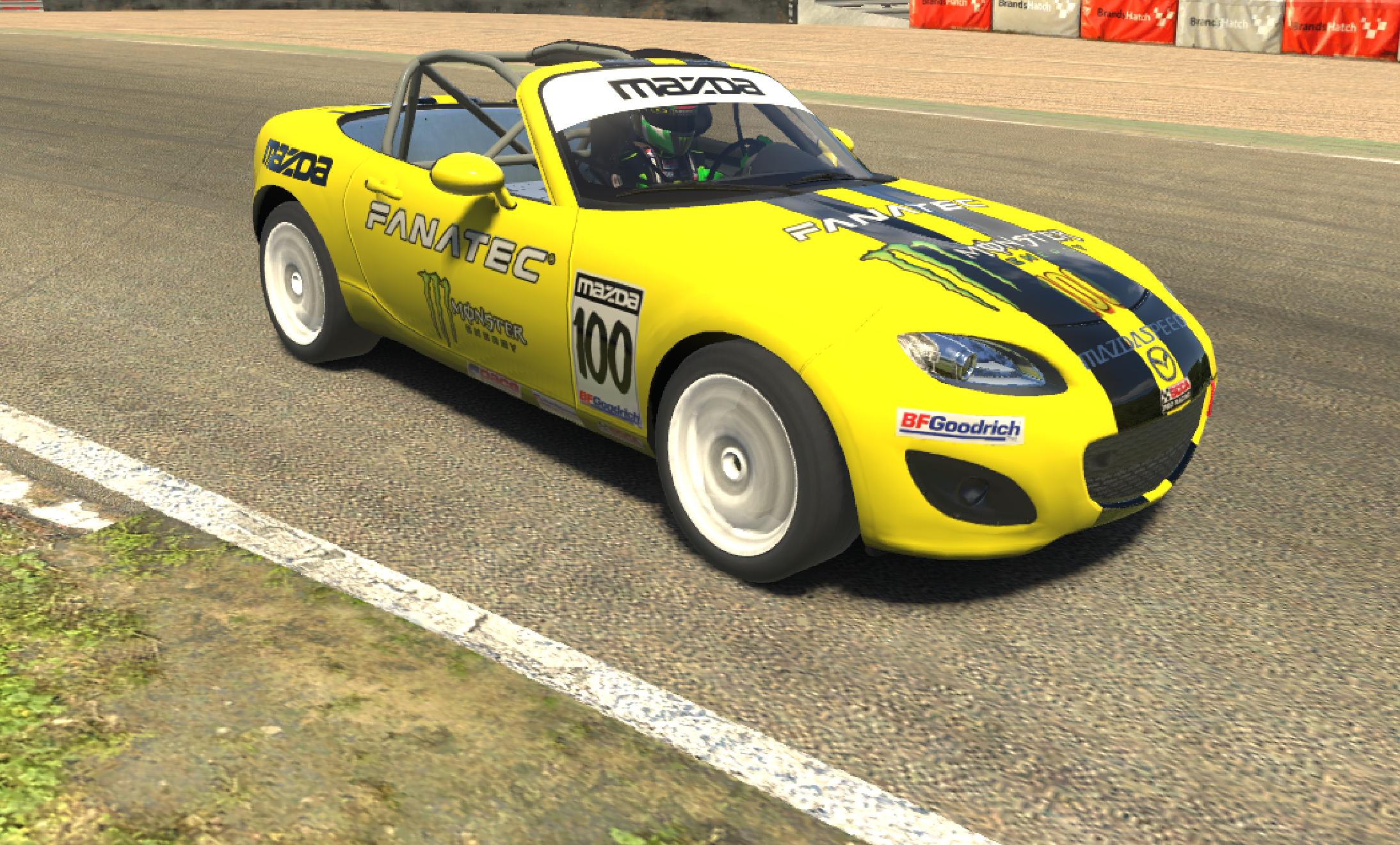 Mazda MX5 Yellow Black by Jason J Warren - Trading Paints
