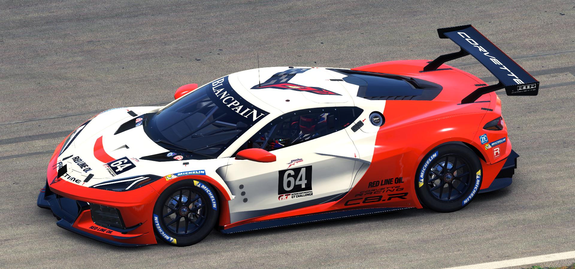 Realtime Racing Corvette C8.R by Matthew Wood - Trading Paints