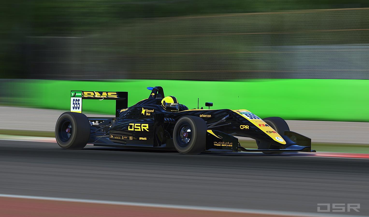 Dallara F312 F3 Yellow Black by Sam Ross - Trading Paints