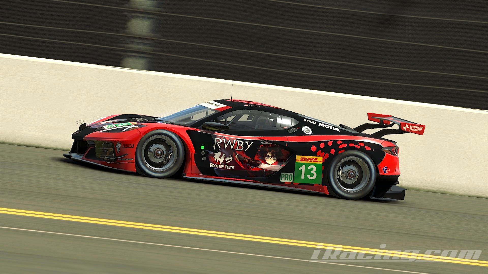 RT Racing - RWBY Corvette by Julia Cervone - Trading Paints