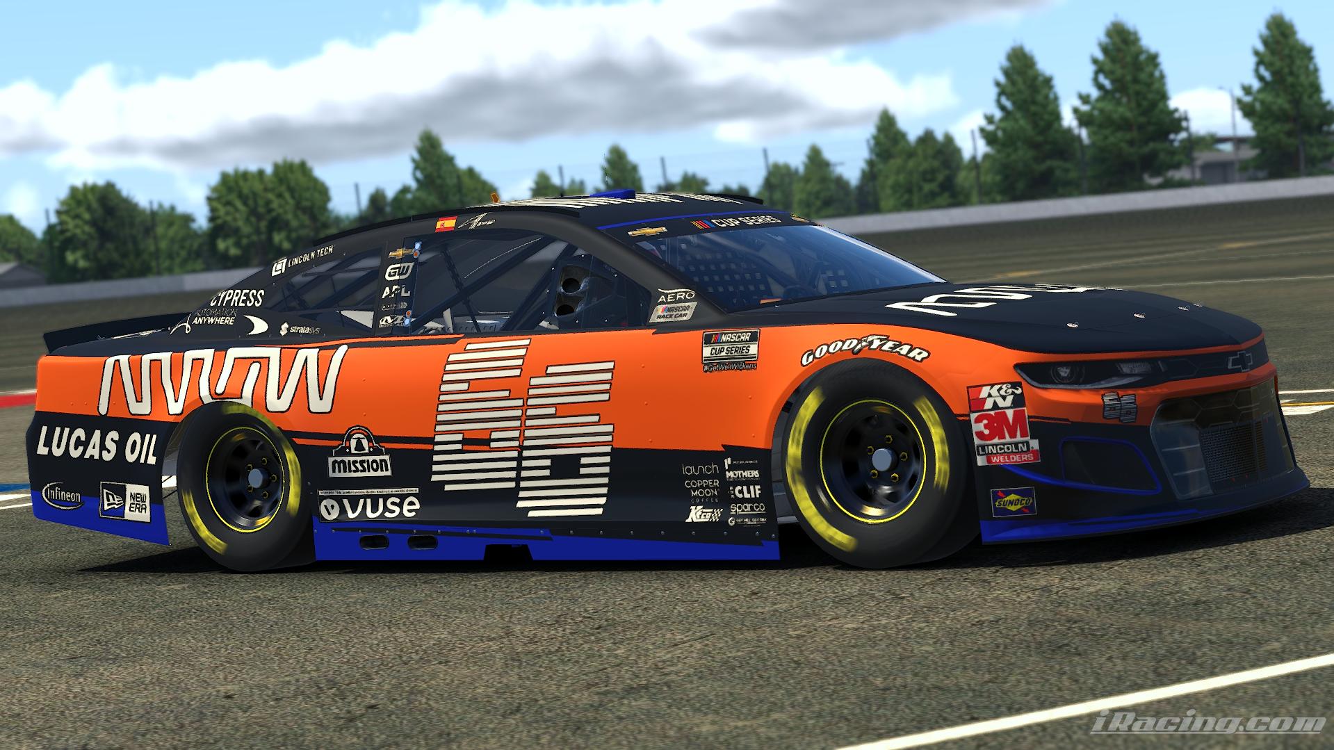 Arrow Mclaren NASCAR #66 (Custom Number) by Cade Mckee - Trading Paints