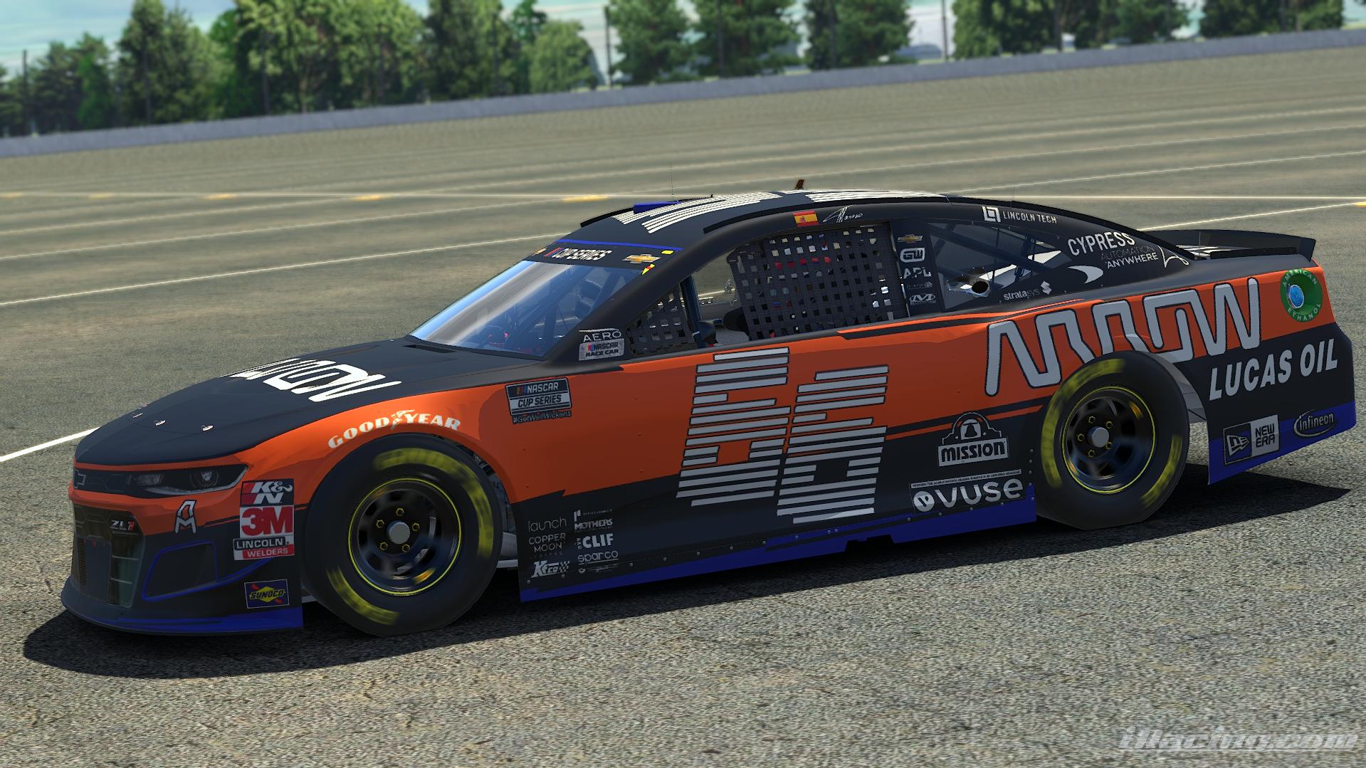 Arrow Mclaren NASCAR #66 (Custom Number) by Cade Mckee - Trading Paints