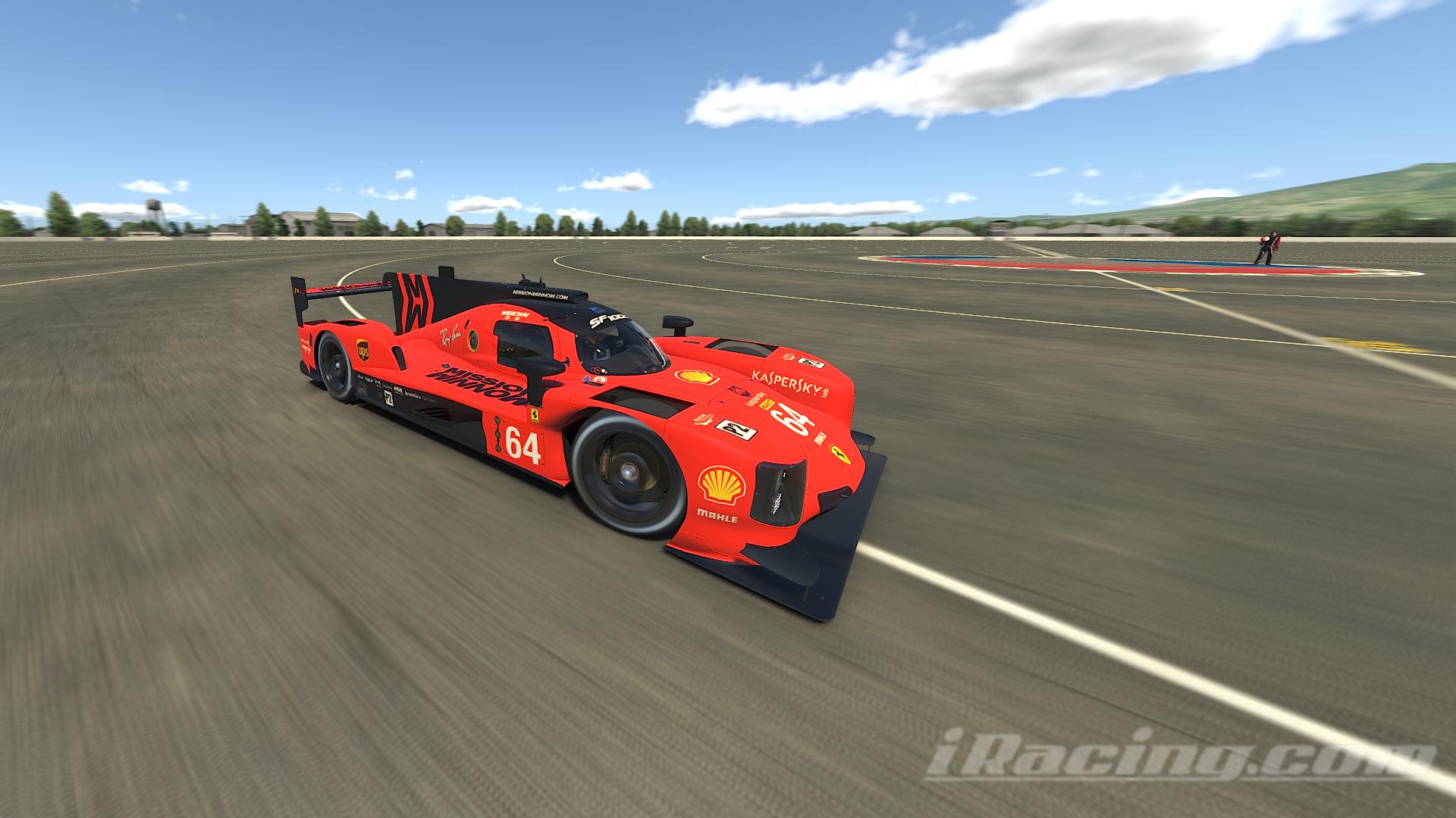Ferrari MissionWinnow Replica LMP2 by Adrian E Hofbauer - Trading Paints