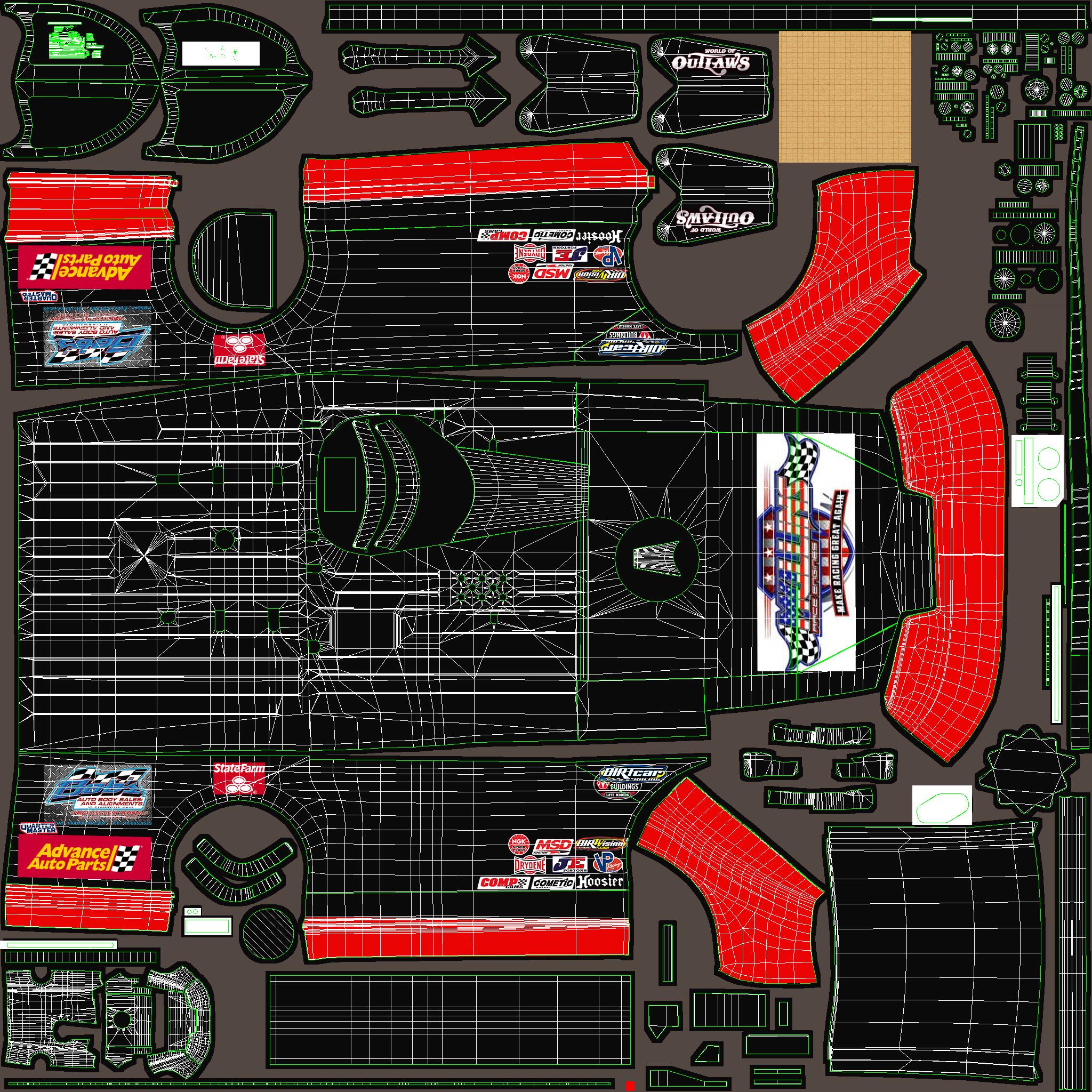 Dirt Late Model 5r by Justin Robinson6 - Trading Paints