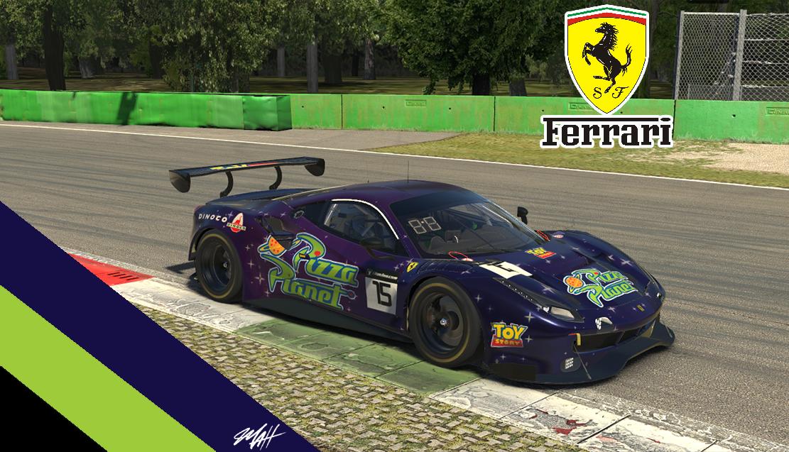 Pizza Planet Ferrari 488 GT3 concept by Matthew A Tomelleri - Trading ...