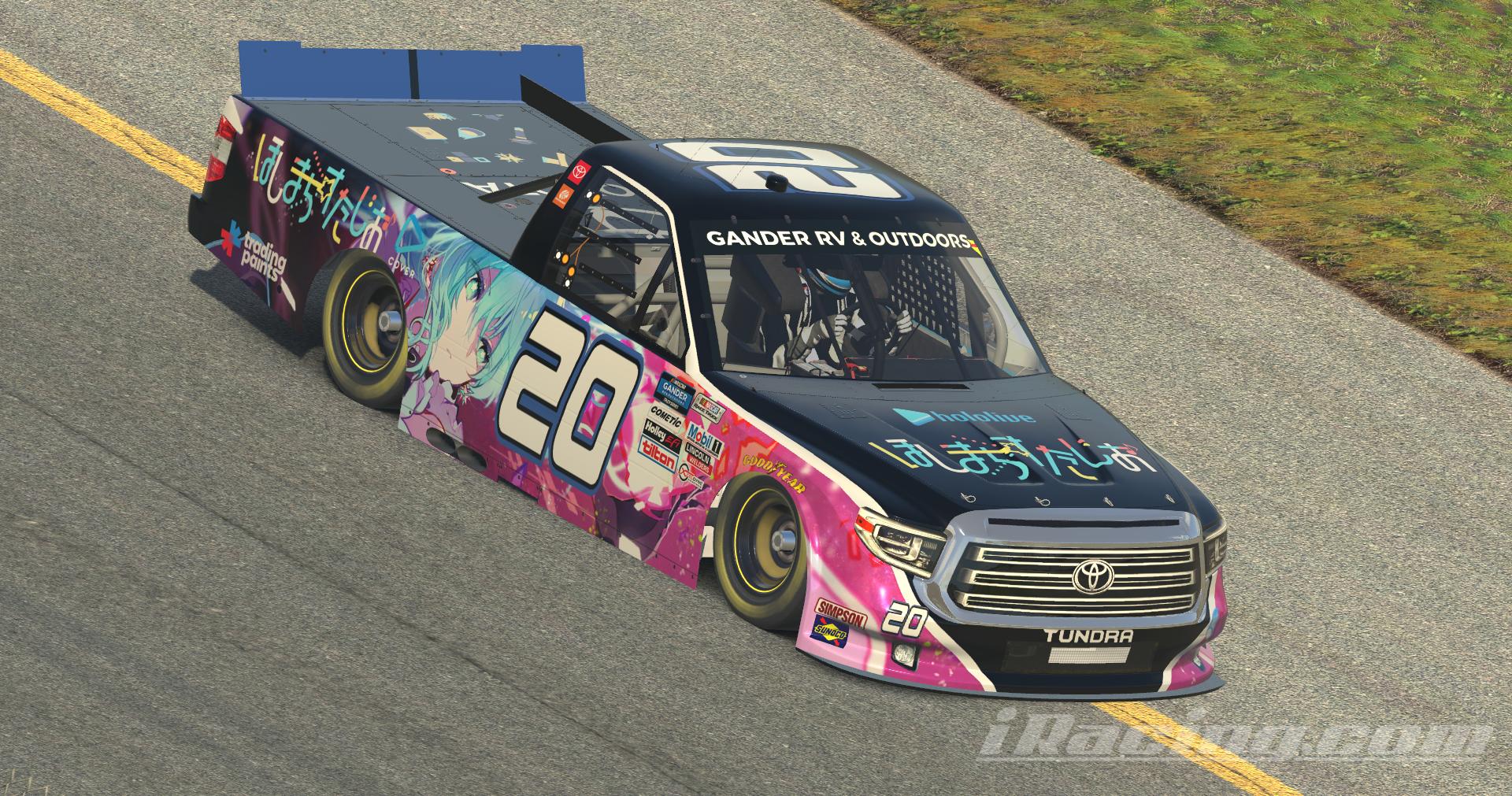 Hololive - Hoshimachi Suisei (Superfly ver. - NASCAR Toyota Tundra ...