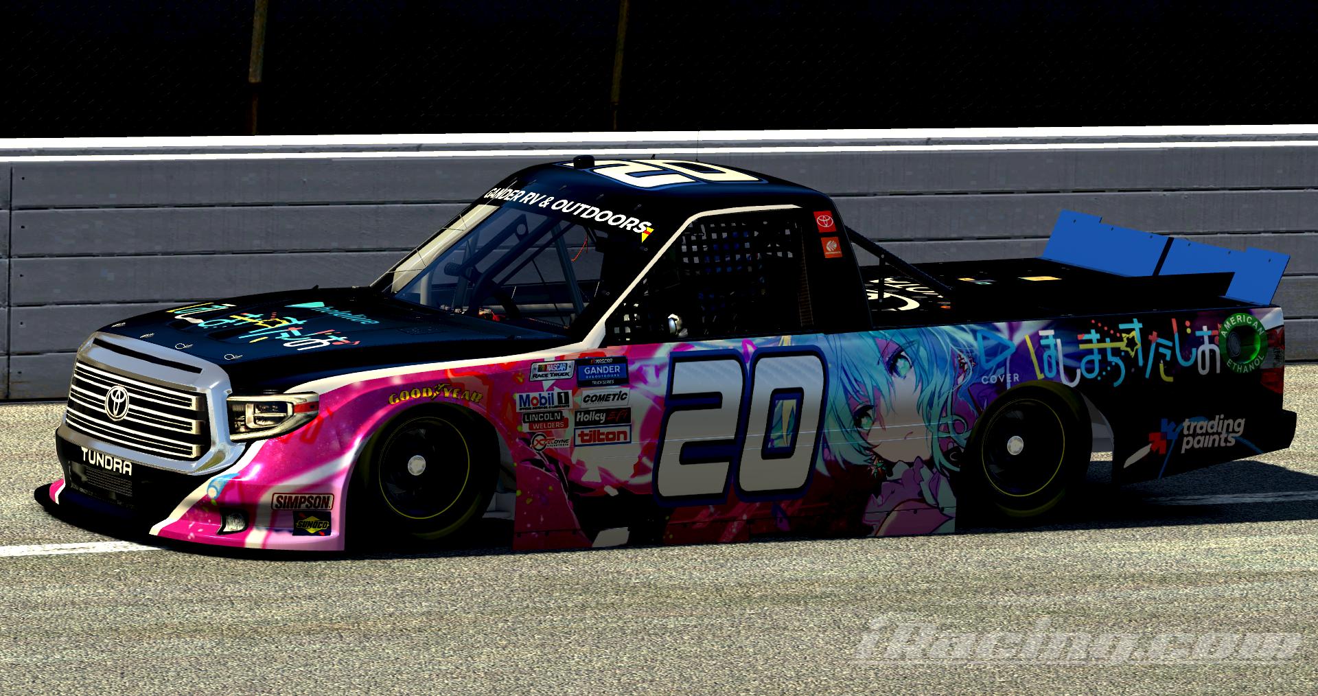 Hololive - Hoshimachi Suisei (Superfly ver. - NASCAR Toyota Tundra ...