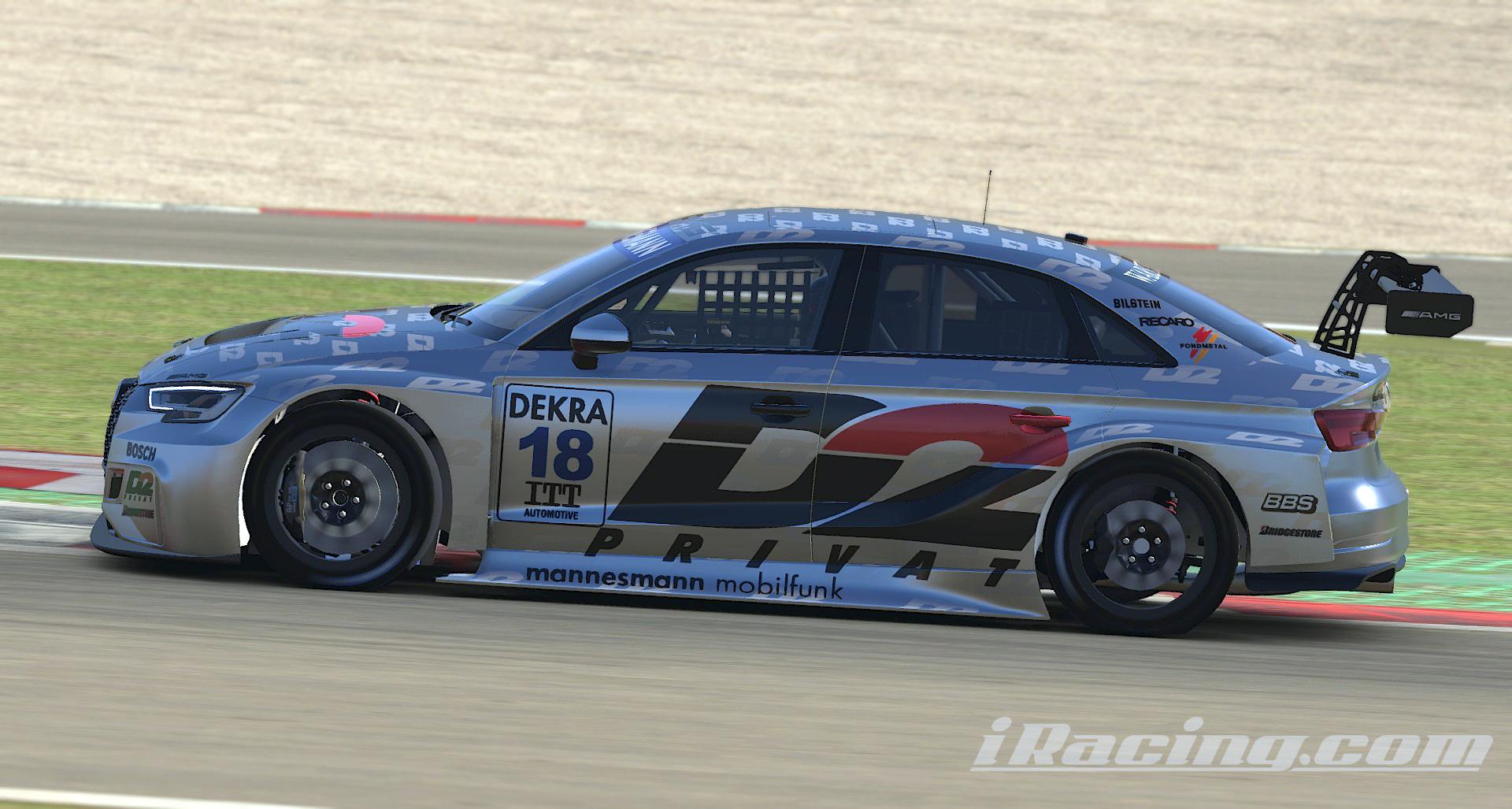 1995 D2 Privat DTM AMG Mercedes by Juan Pablo Tedin - Trading Paints