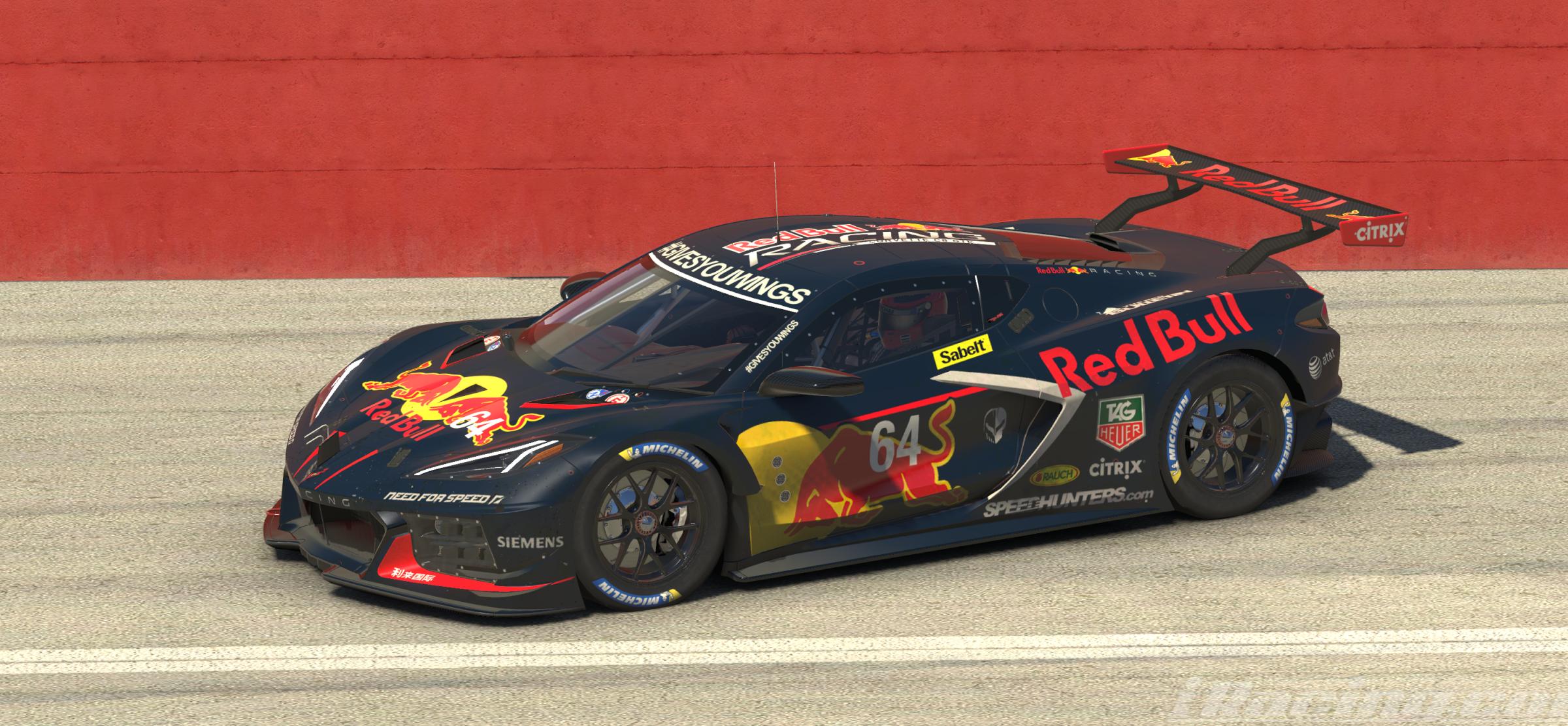 Corvette C8 Red Bull by Stefan Gawlista - Trading Paints