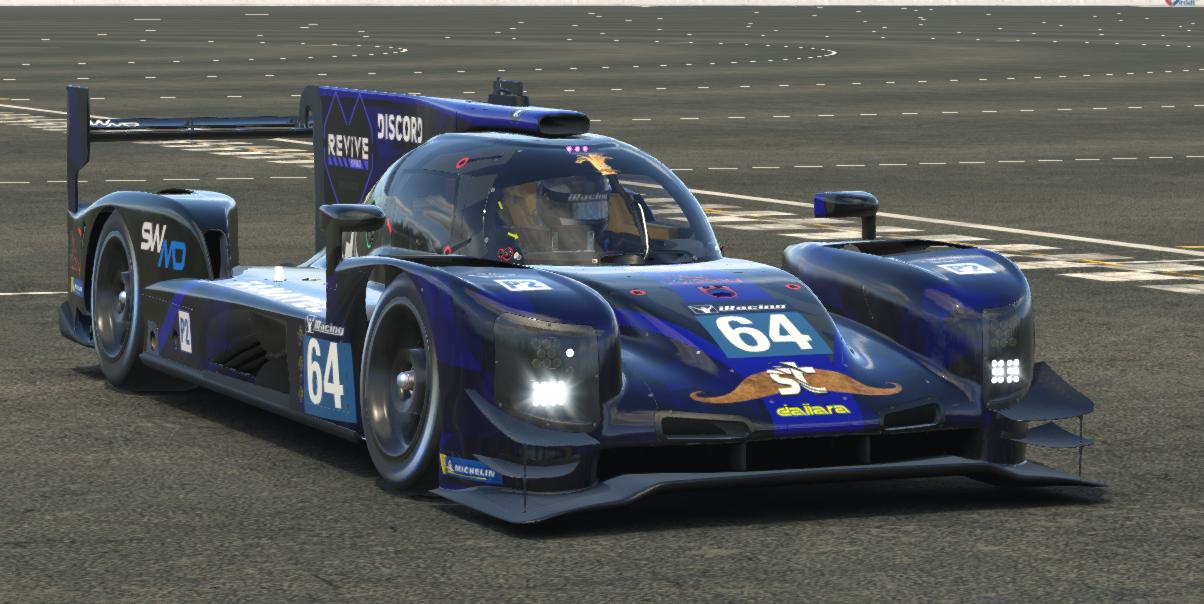 Simtards Dallara P2 Blue by Sam Wooldridge - Trading Paints