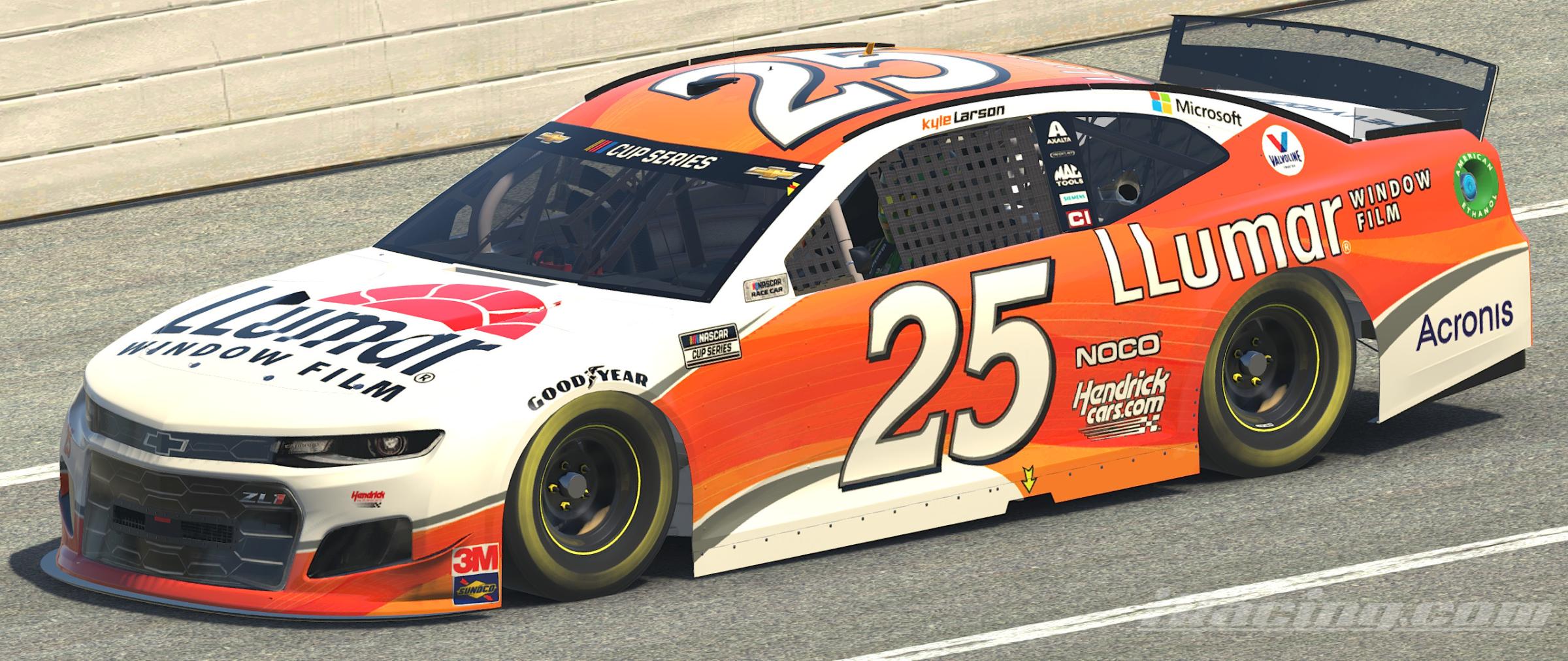 LLUMAR Window Film (Kyle Larson 2021 Fictional) by Scott Pierchorowicz ...