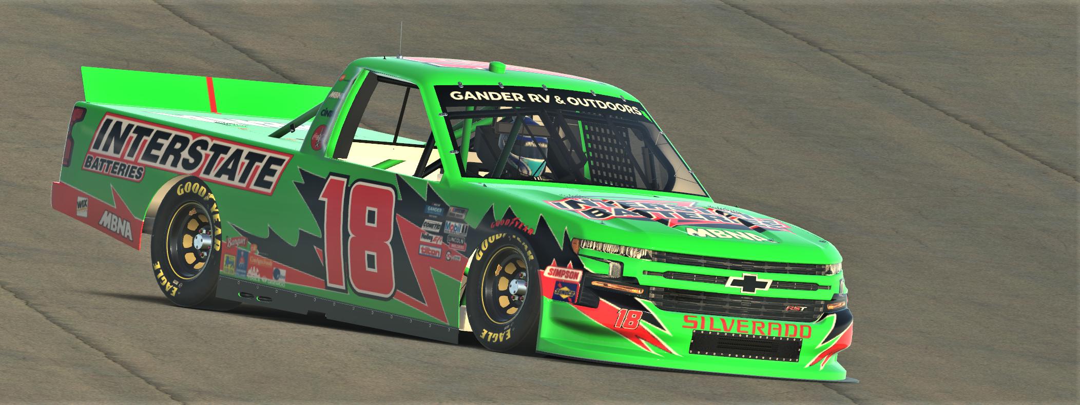 JGR Bobby Labonte 2003 Interstate Batteries by Todd Ressler - Trading ...