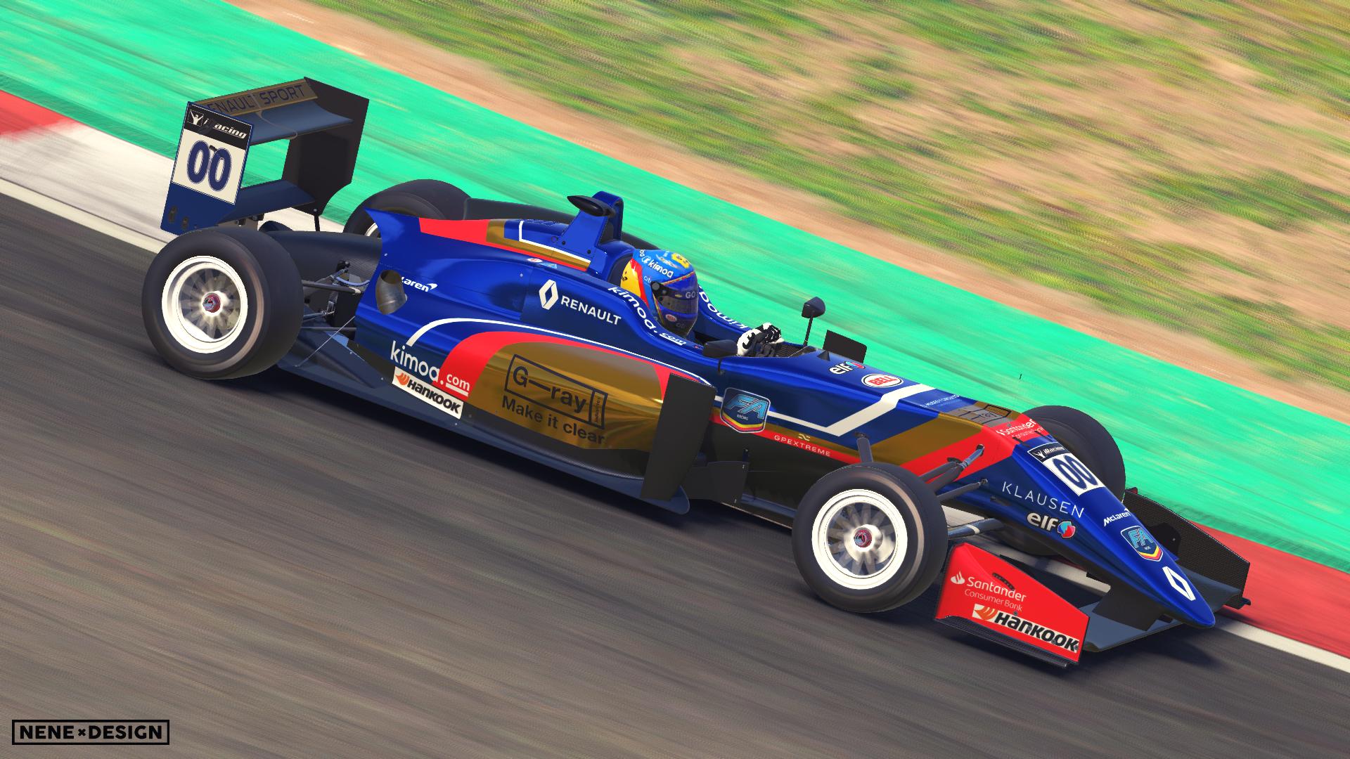 Dallara F3 - FA Racing by Alejandro Fernandez Vega - Trading Paints
