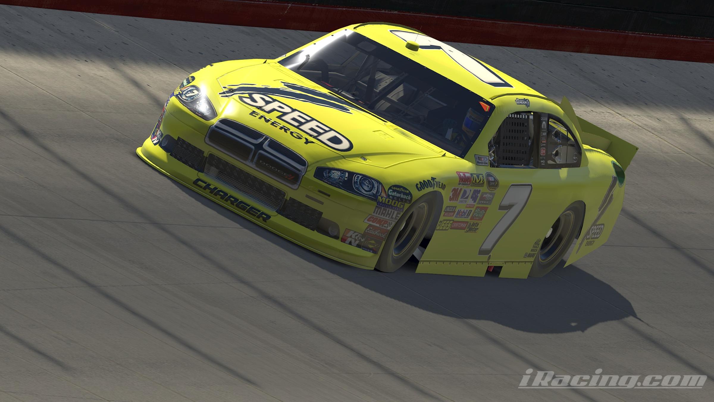 Yellow Speed Energy Robby Gordon 7 car 2011 by Alan B. - Trading Paints