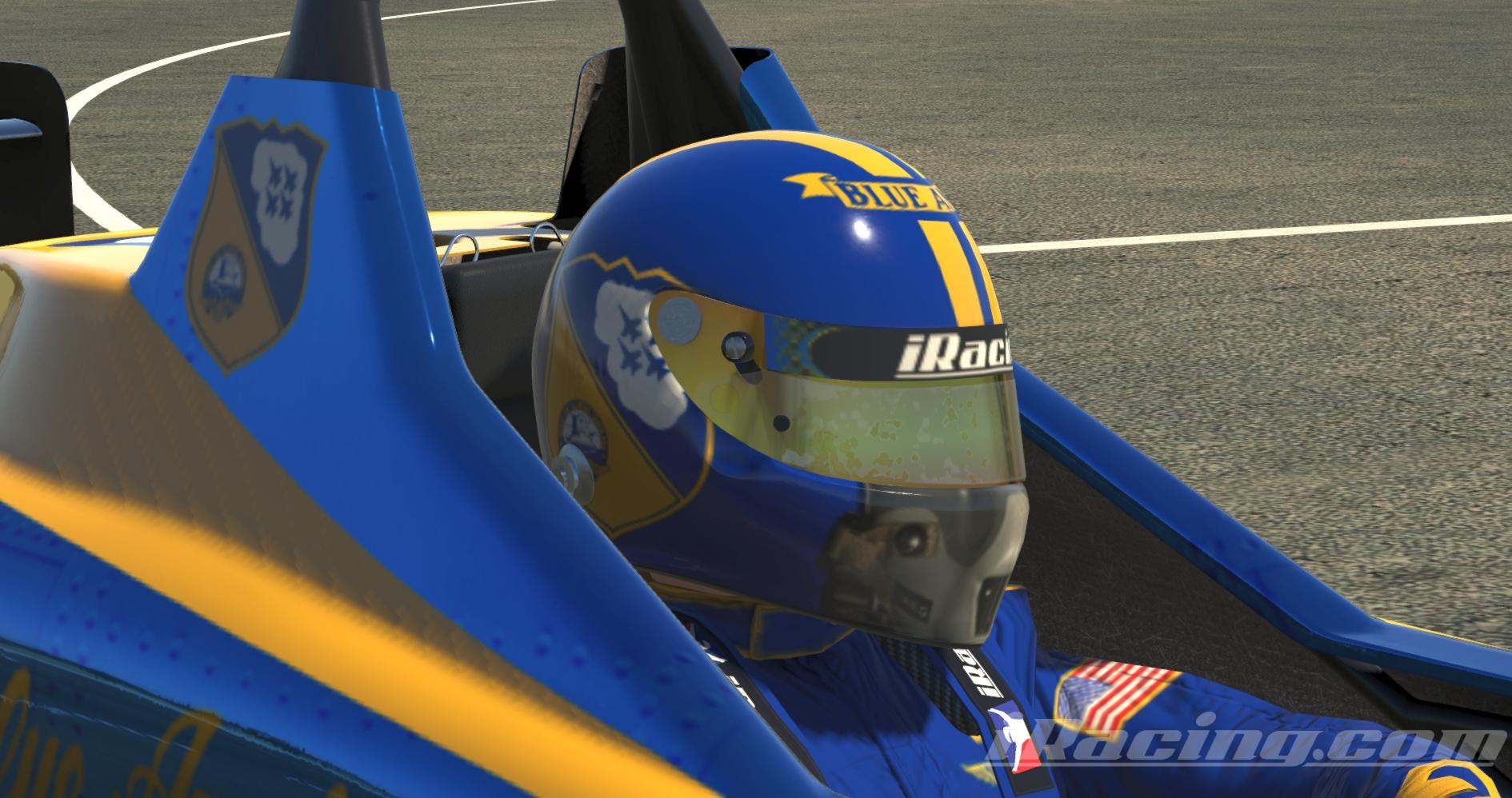 Helmet Blue Angels by Don Craig - Trading Paints